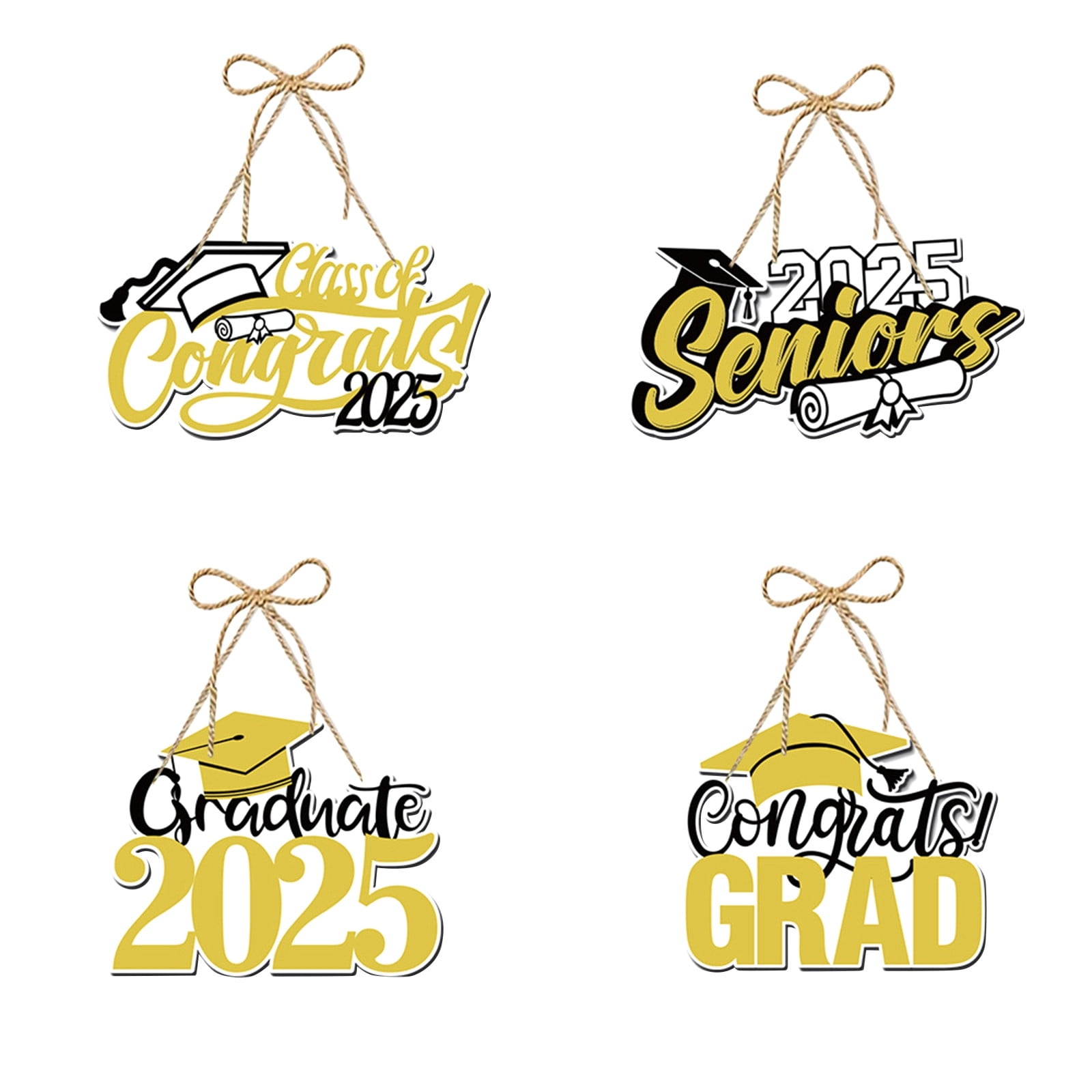 Party Decorations Party Supplies Class Of 2025 Graduation Ornaments Set ...