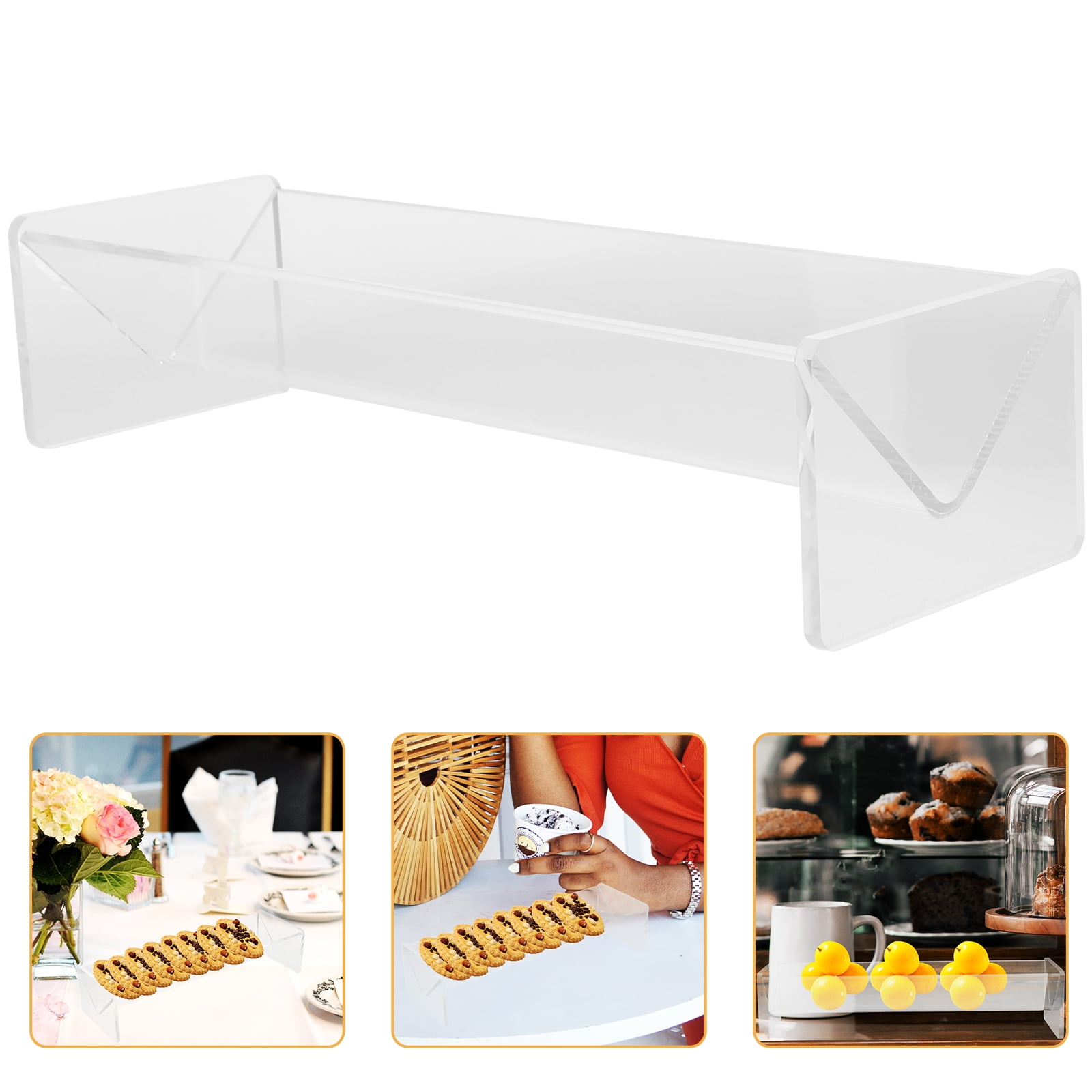 Party Dessert Tray Cookies Serving Acrylic House Decorations for Home ...