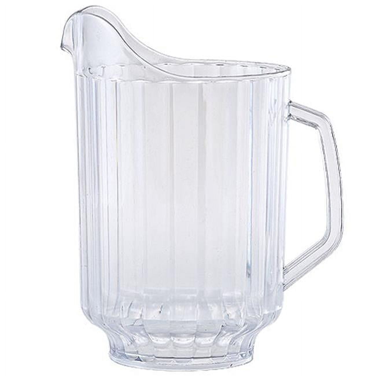 Party Dimensions 80204 58 Oz Clear Ribbed Pitcher - 12 Per Case ...
