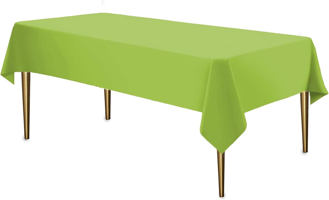 Party Dimensions Disposable Tablecloth Set, Plastic Table Cover for ...