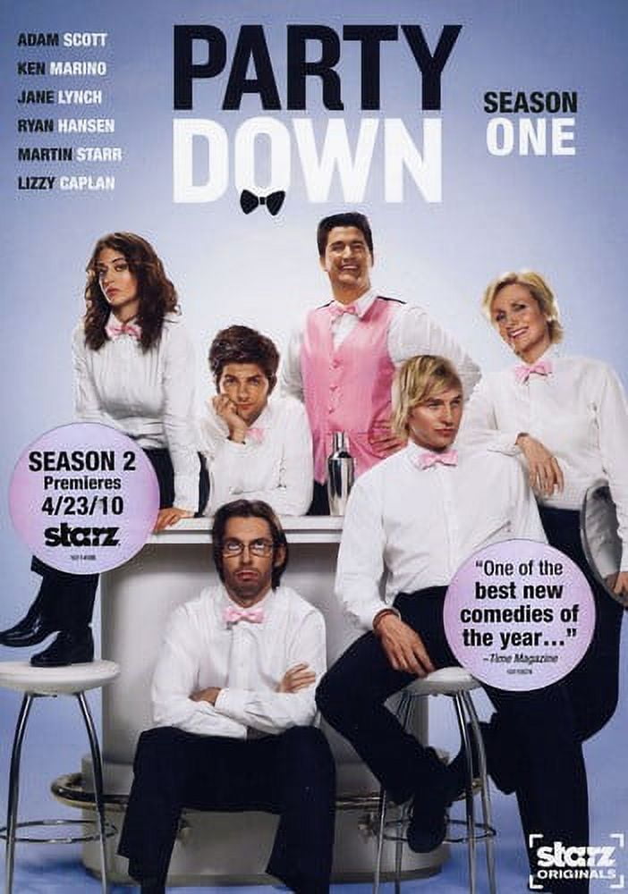 Party Down Season 1 Dvd Starz Anchor Bay Comedy Walmart