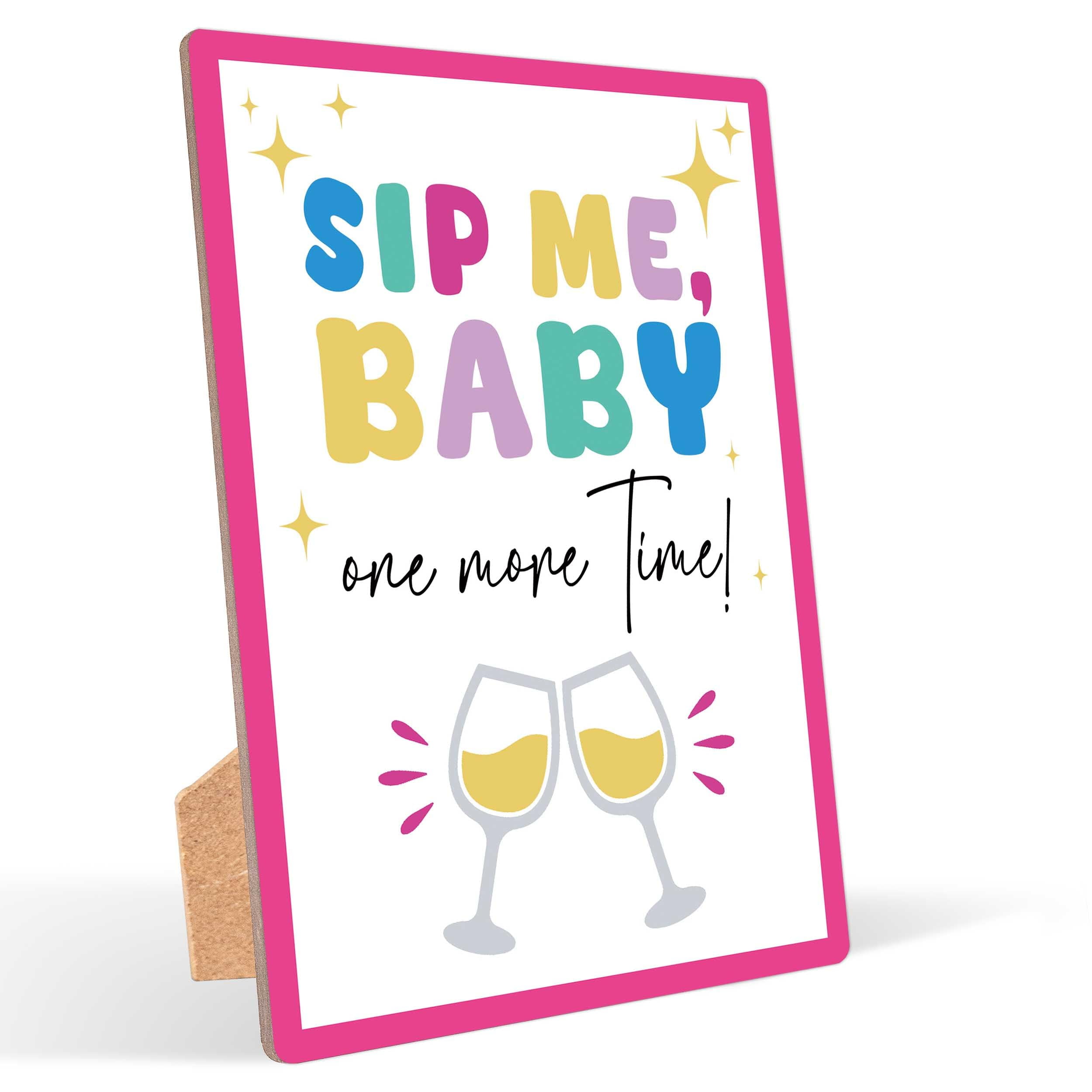 Party Drink Table Sign, Bar FST1 Signs for Decorations for Party or ...