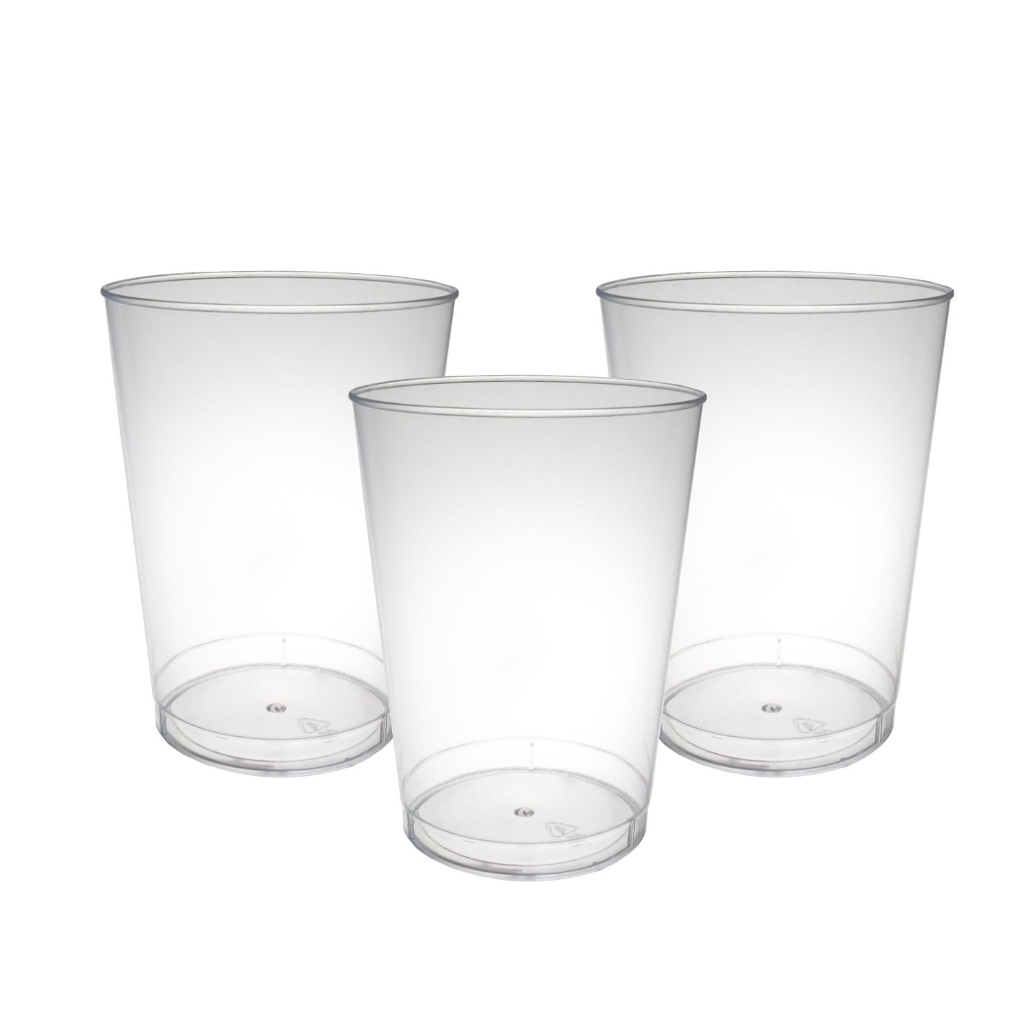 Party Essentials Hard Plastic 10-Ounce Party Cups/Tumblers, 80-Count ...
