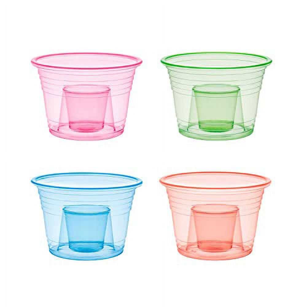Party Essentials Soft Plastic Bomber Shot Cups, Jager Blaster Power ...