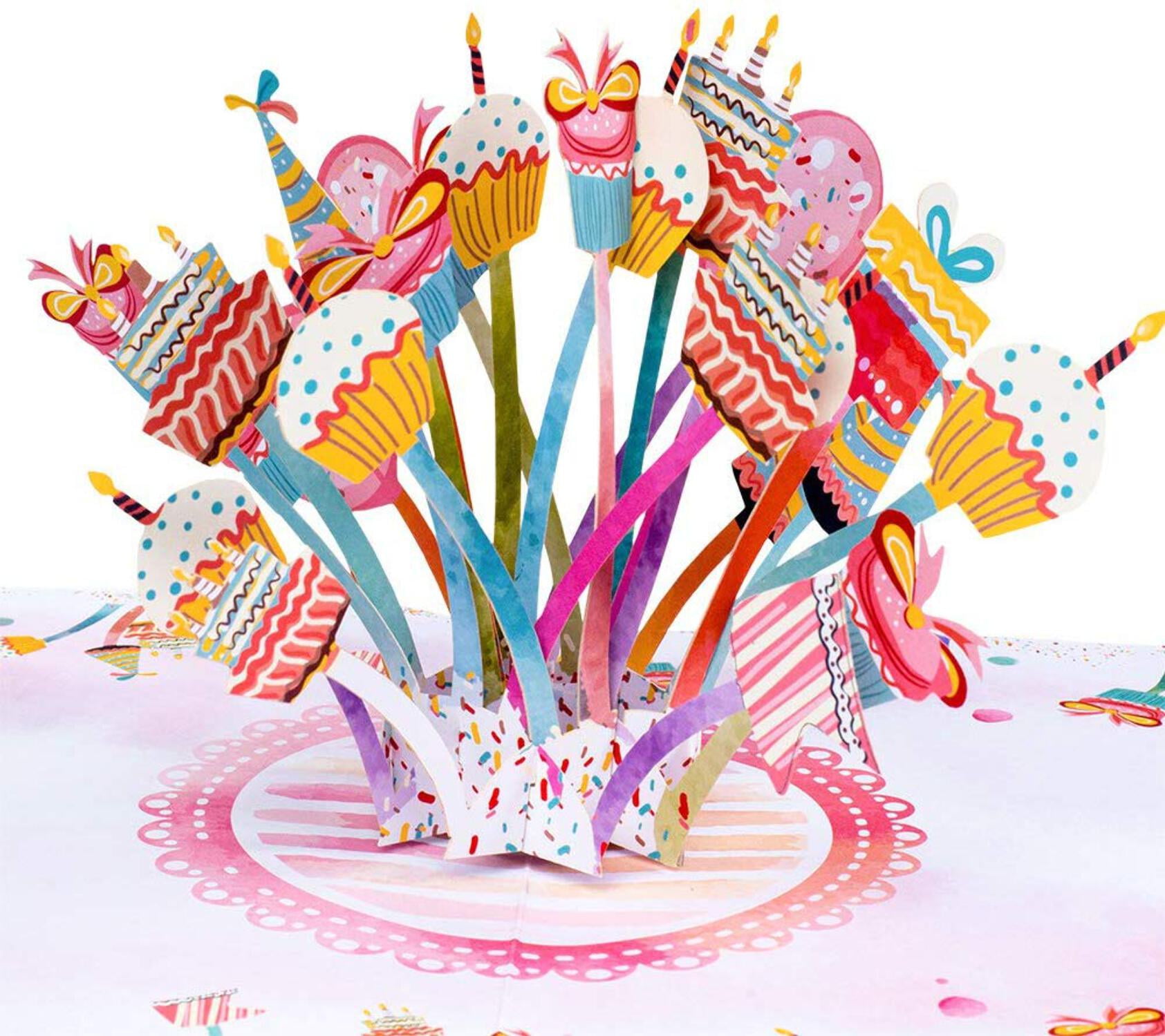 Party Explosion Pop Up Birthday Card - Walmart.com
