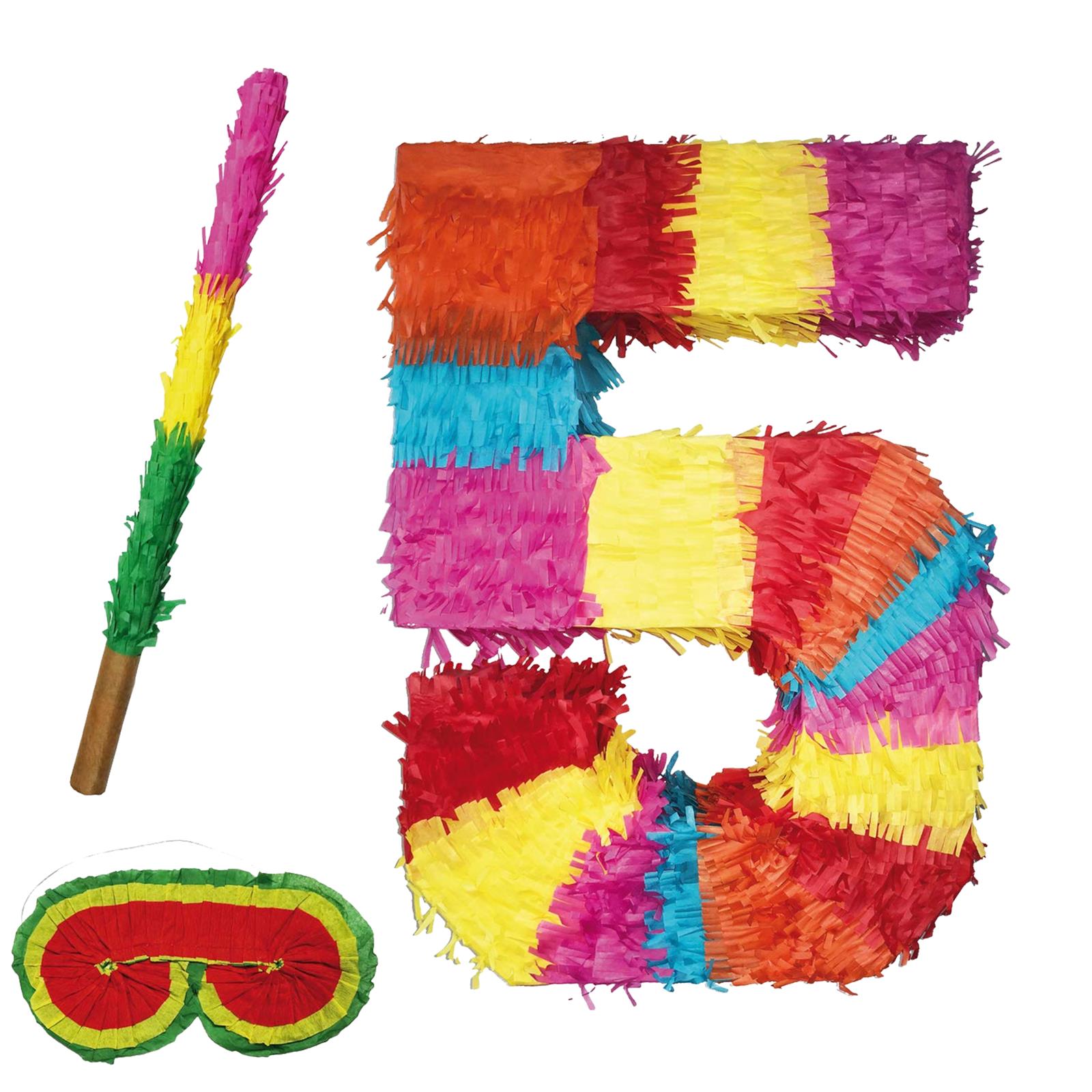 Way to Celebrate Party Multi Colors Mini Taco Pinata - 1 Piece/Pack ...