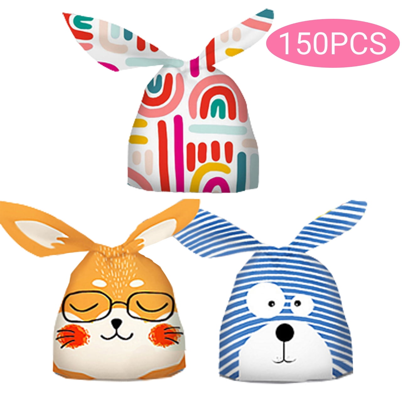 Party Favor Bags Treat Bags Goodie Bags for Kids Animal Candy Bags for ...