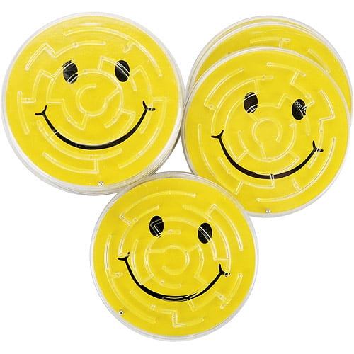 Party Favors - 12-Pack, Smile Maze Puzzles - Walmart.com