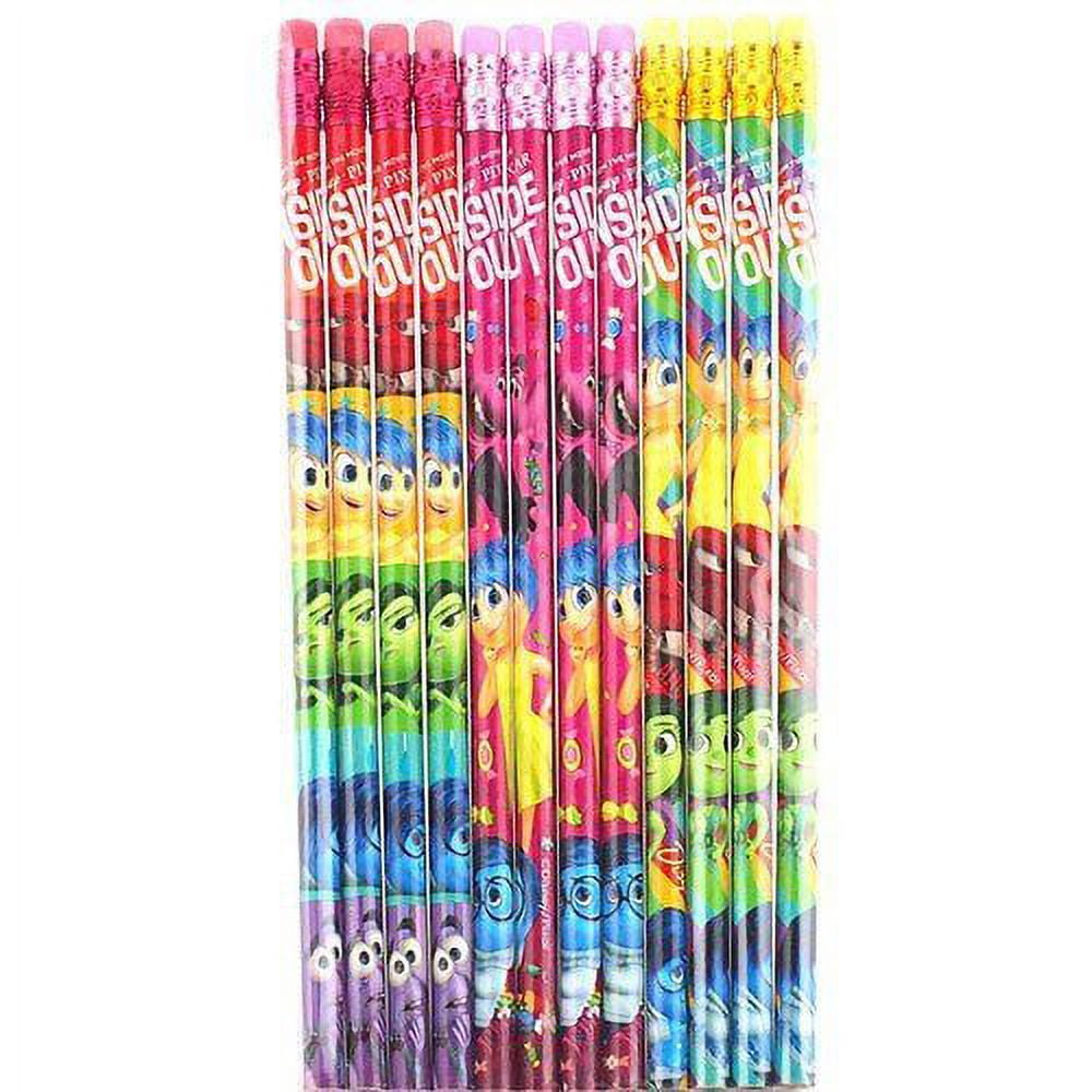 Party Favors Disney Pixar Inside Out 24 Wood Pencils Pack - Walmart.com