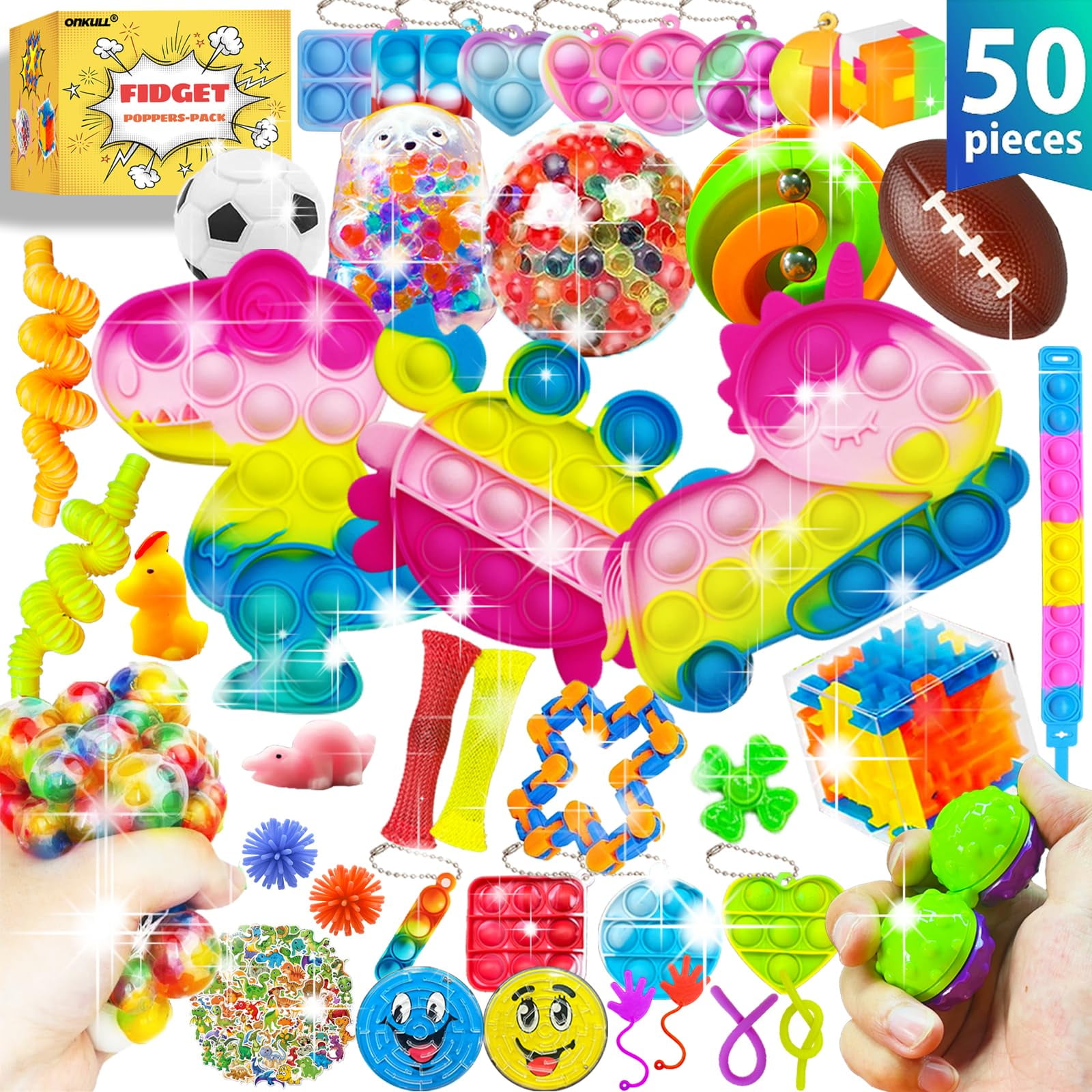 Party Favors, Fidget Toys Pack, Carnival Treasure Classroom Prizes ...