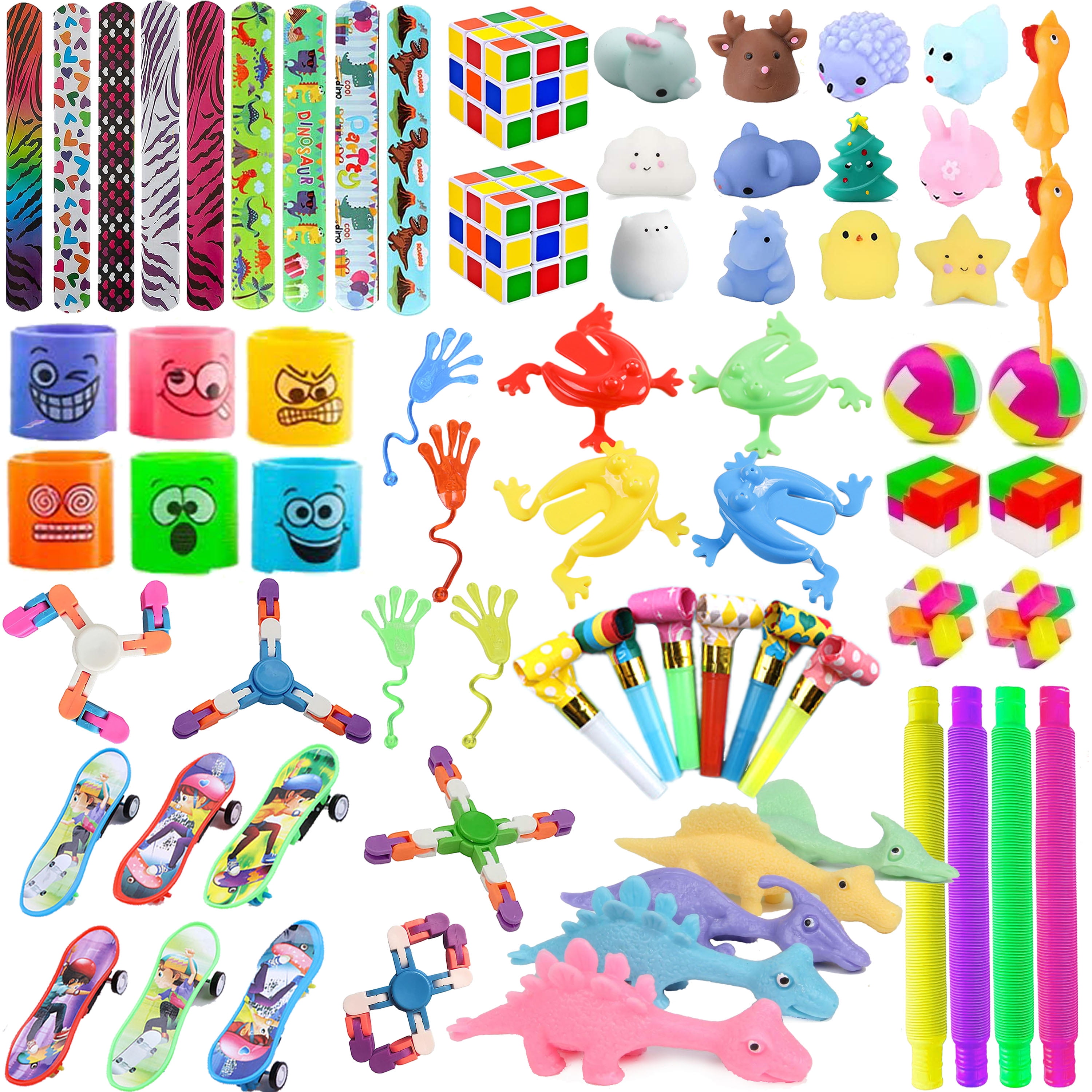 Party Favors For Kids Toy Assortment For Prizes,Mochi Squishies,Pop ...
