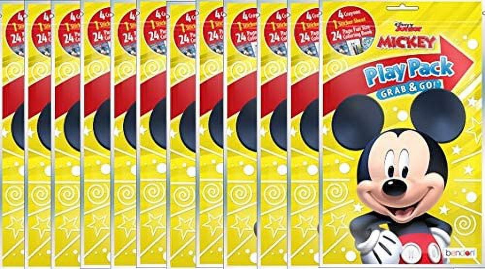 Party Favors - Mickey Mouse - Grab and Go Play Pack - 12ct - Walmart.com
