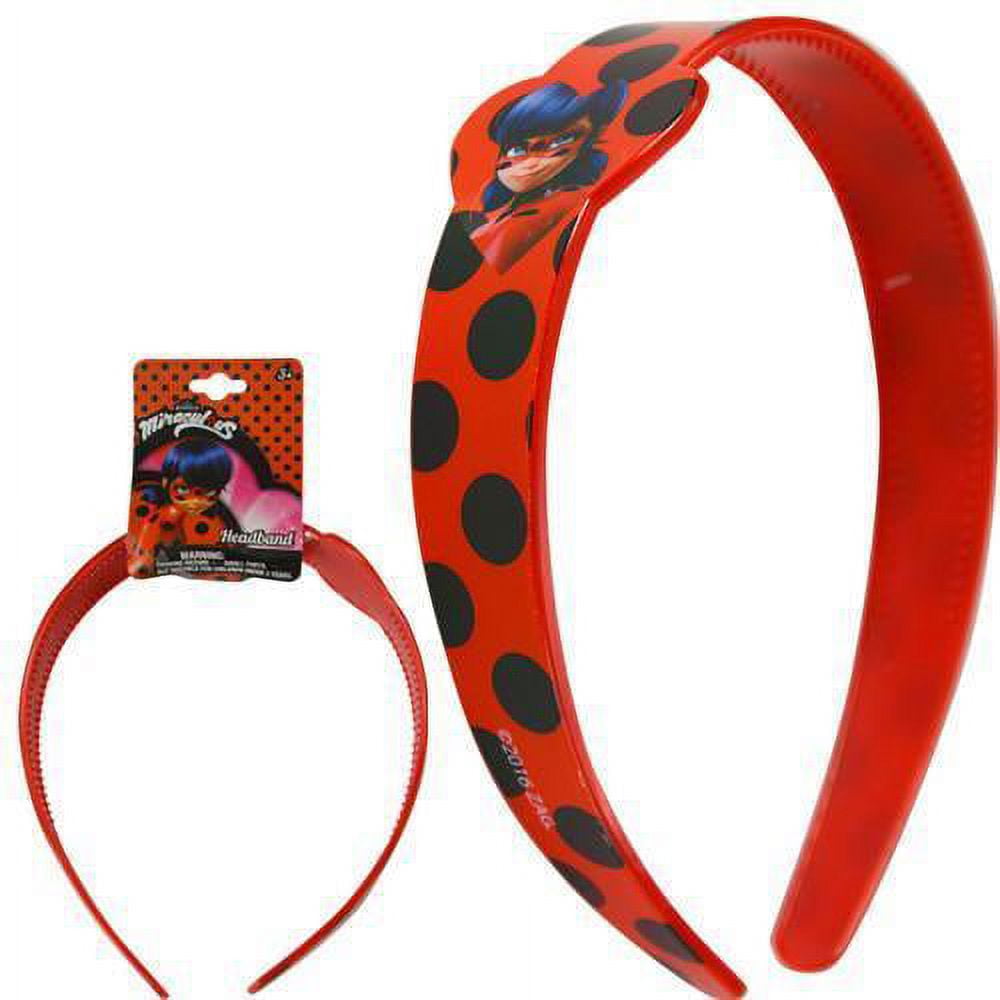 Party Favors Miraculous LadyBug Plastic Printed Wide Headband ...