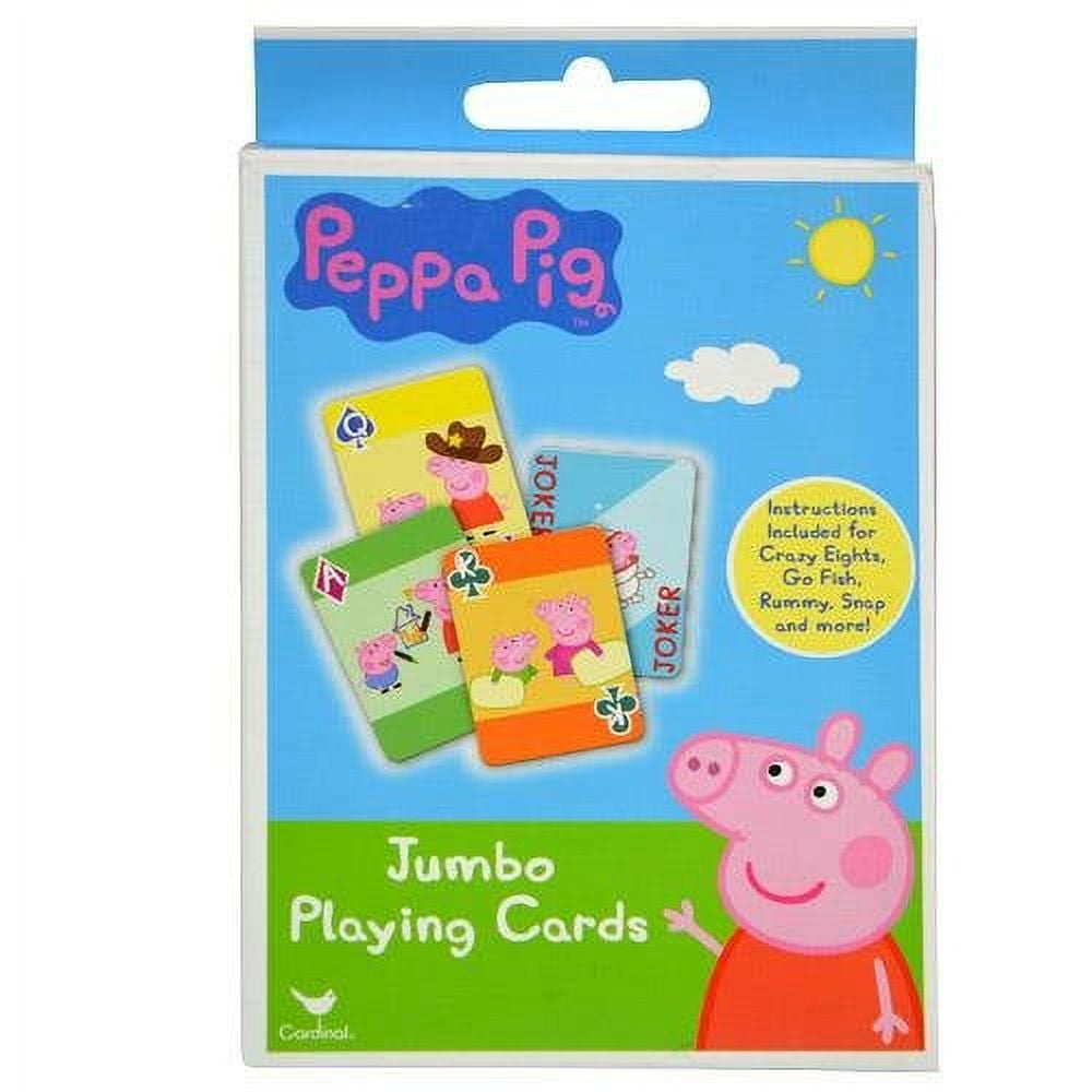 Party Favors Peppa Pig Jumbo Card Game - Walmart.com