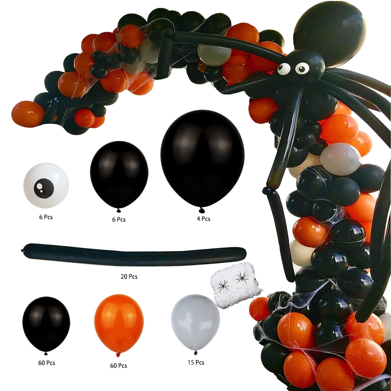Party Flag Balloon Set Halloween Balloon Set Combination DIY Party ...