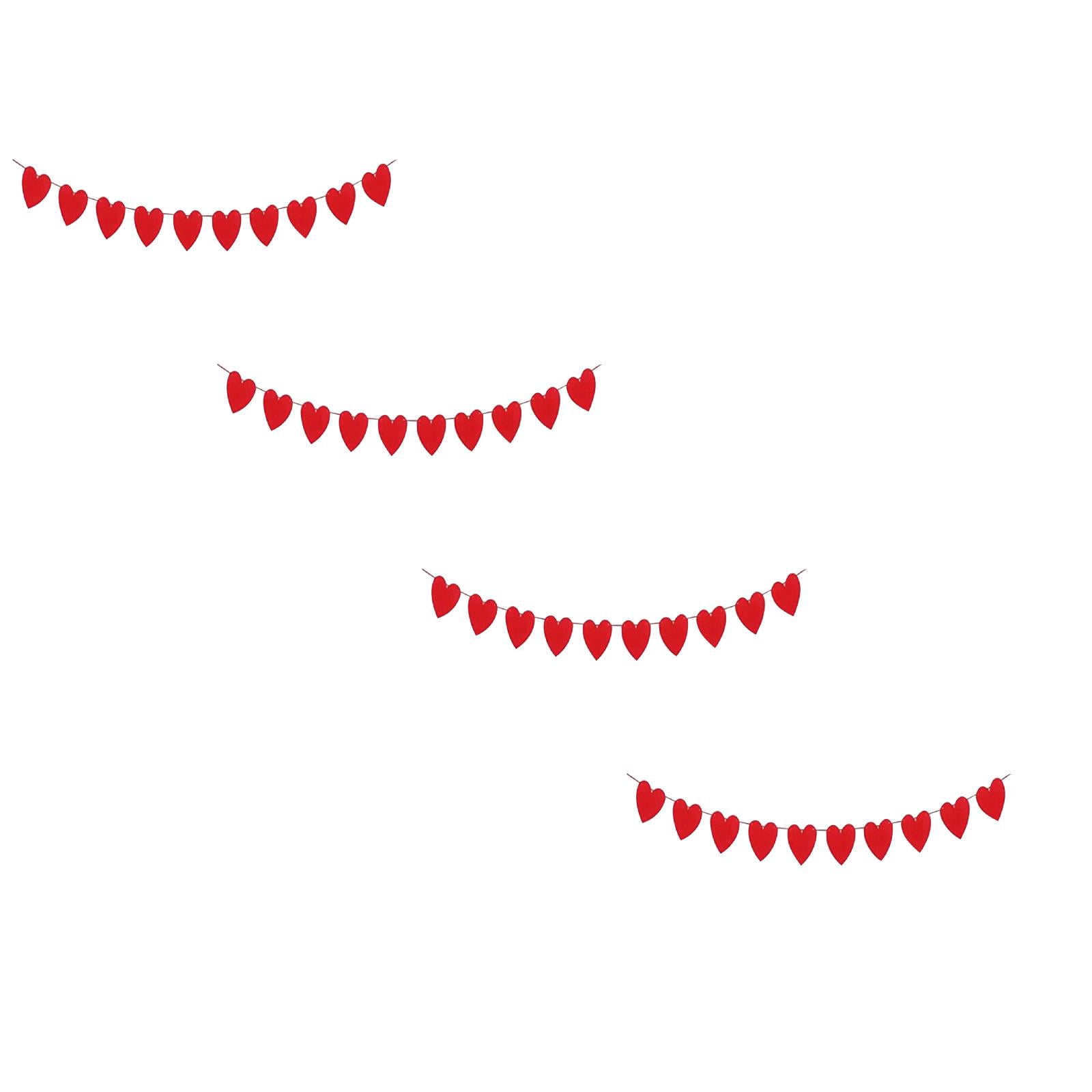 Party Flag Balloon Set,Valentine's Day Banner Diy Valentine's Day ...