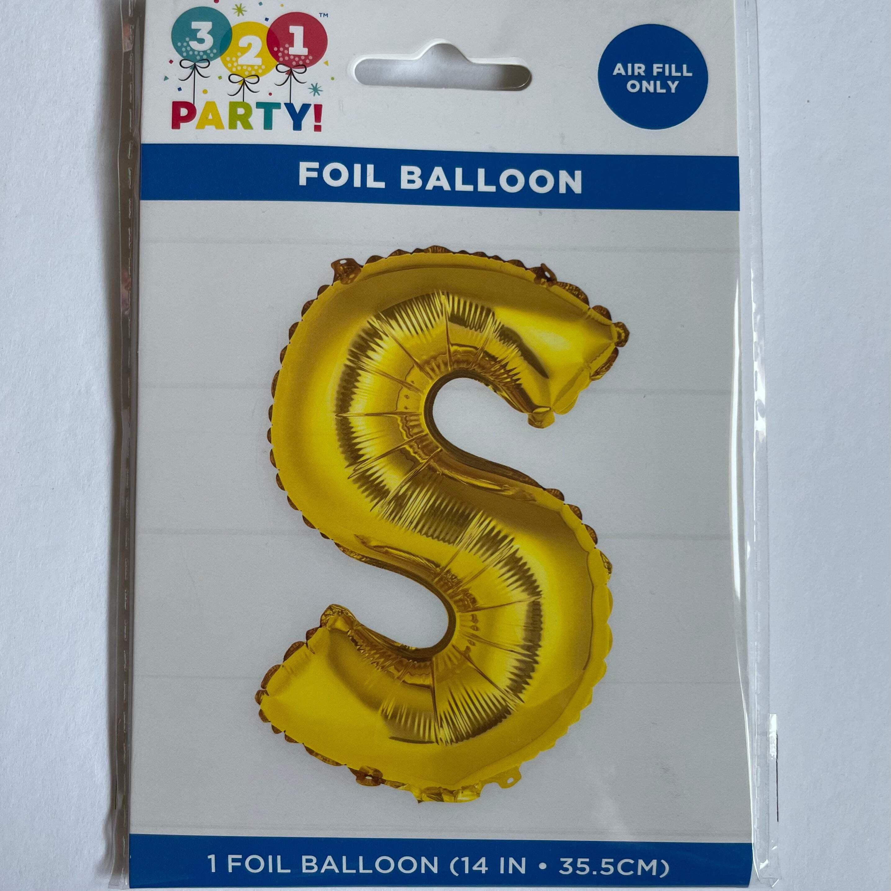 Party, Foil Letter Balloons - Walmart.com