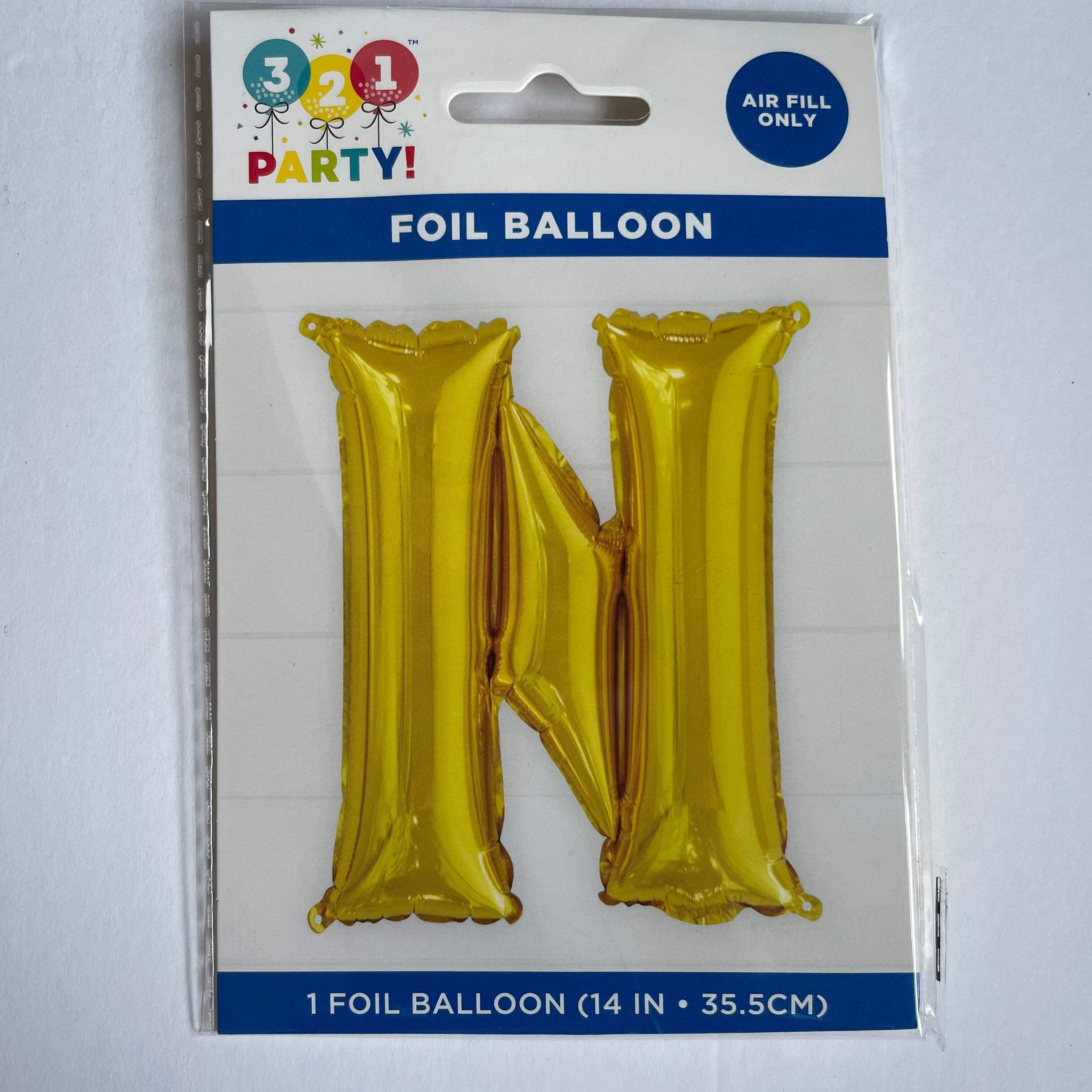 Party, Foil Letter Balloons - Walmart.com