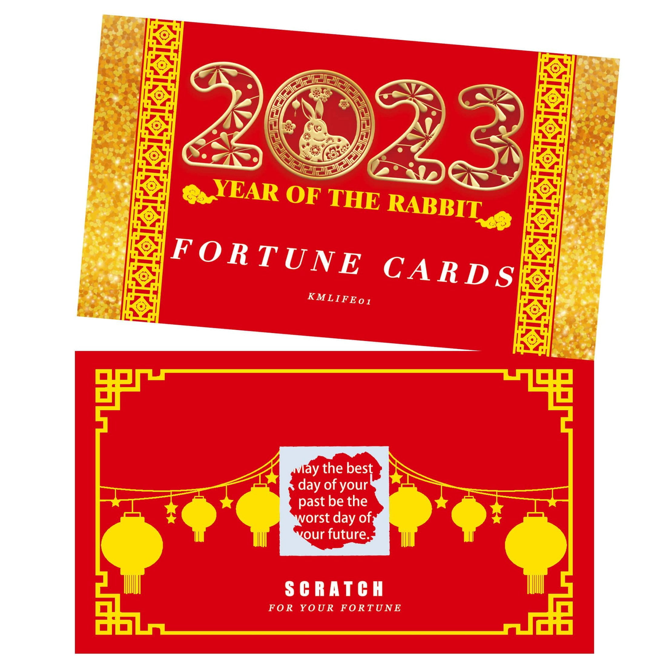 Party Fortune Scratch Cards - 2023 Lunar New Year Edition! Celebrate ...