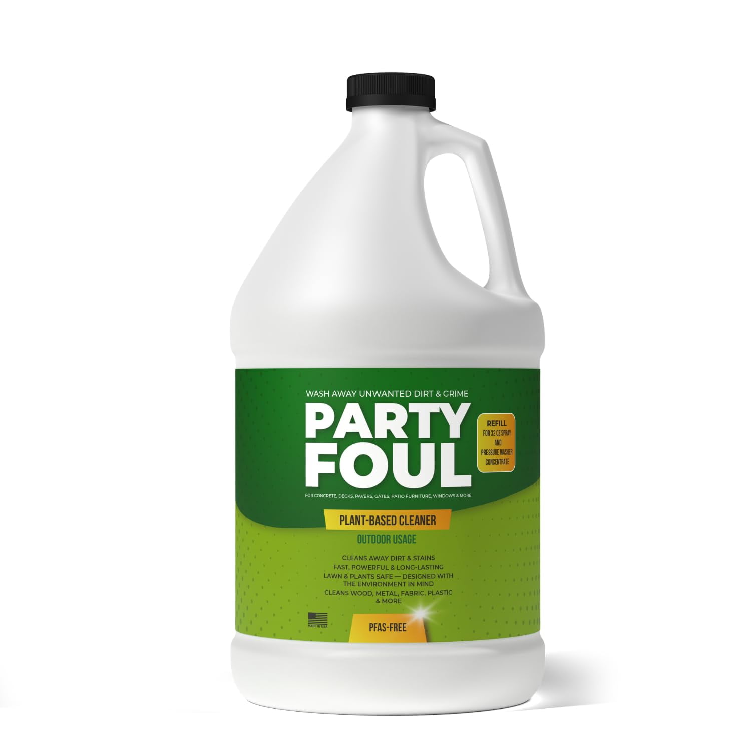 Party Foul Plant-Based Cleaner Spray Refill | Eco-Friendly, Vegan ...