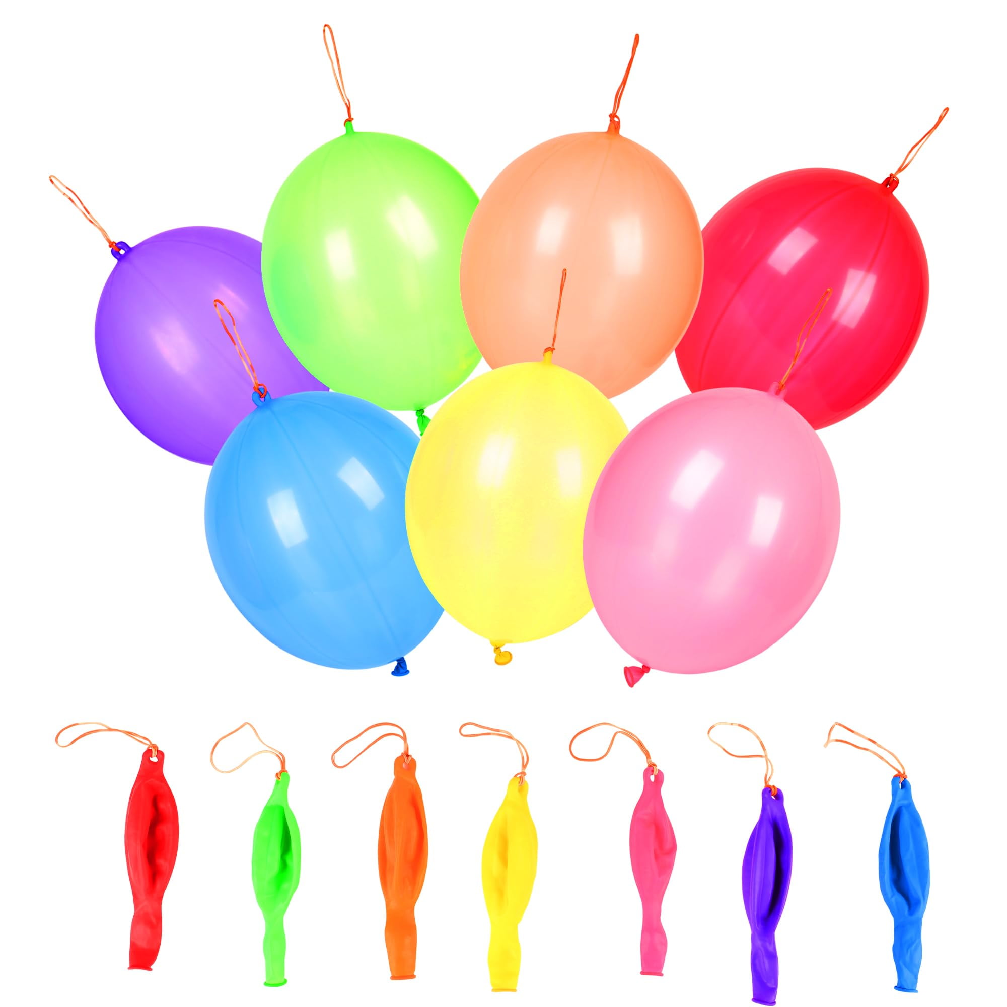 Party Glits 36 Punch Balloons 18 inch Heavy Duty Punching Balloons For ...