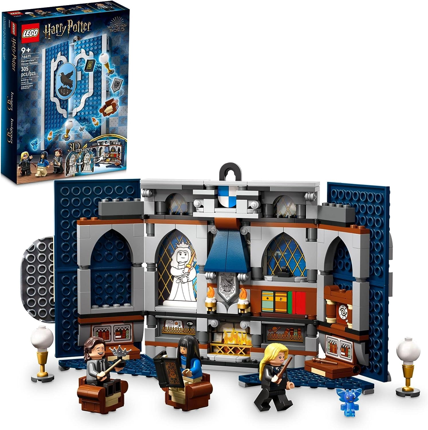 Party Harry Potter Ravenclaw House Banner Building Kit 76411-3D Harry ...