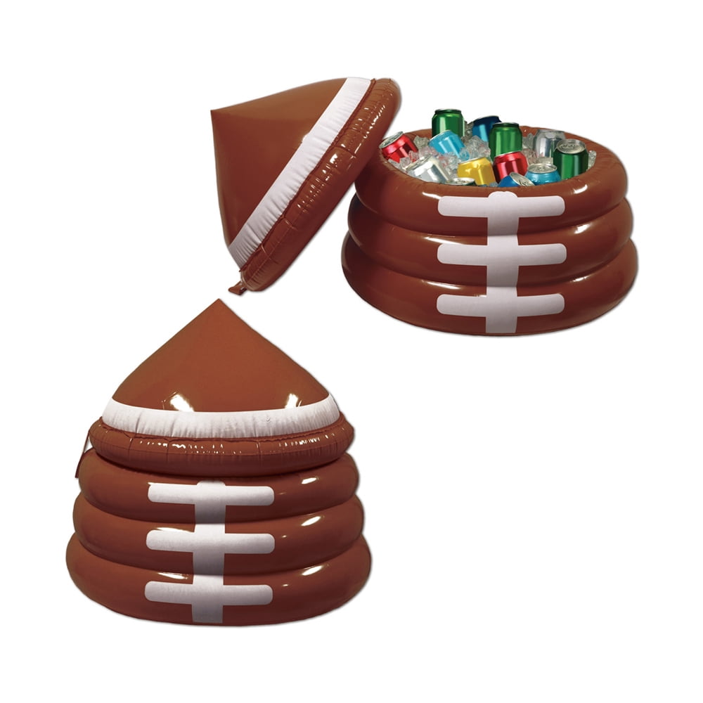 Party Inflatable Football Cooler 26"W X 23"H - 1 Pack (1 Per Package ...