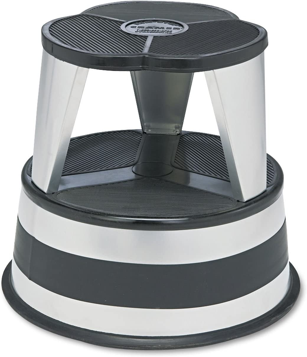 Party Kik Step Steel Step Stool - Two Step Stool, Holds 350 lbs ...