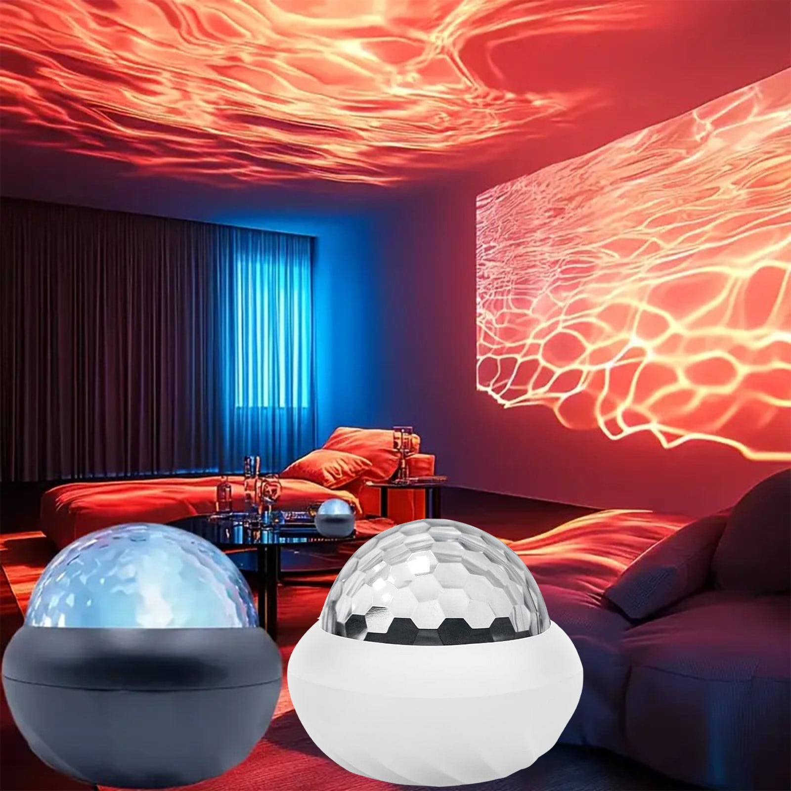 Party Light Projector with Remote | Rotating RGB LED Lamp for Car, Home ...