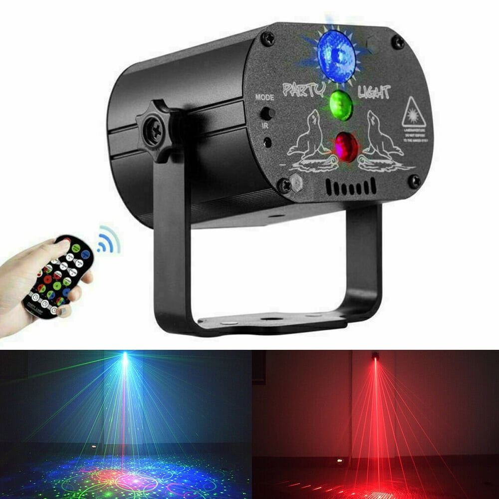 Party Lights, USB Powered RGB Lights Strobe Flash Projection Effects ...