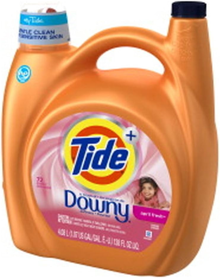 Party Liquid Laundry Detergent with a Touch Downy 89 Loads, April Fresh ...