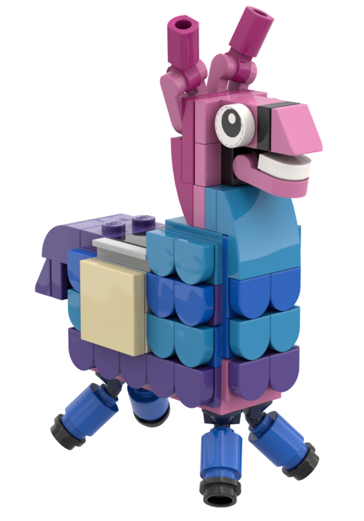 Party Llama - Custom Building Set using LEGO parts, B3 Customs ...
