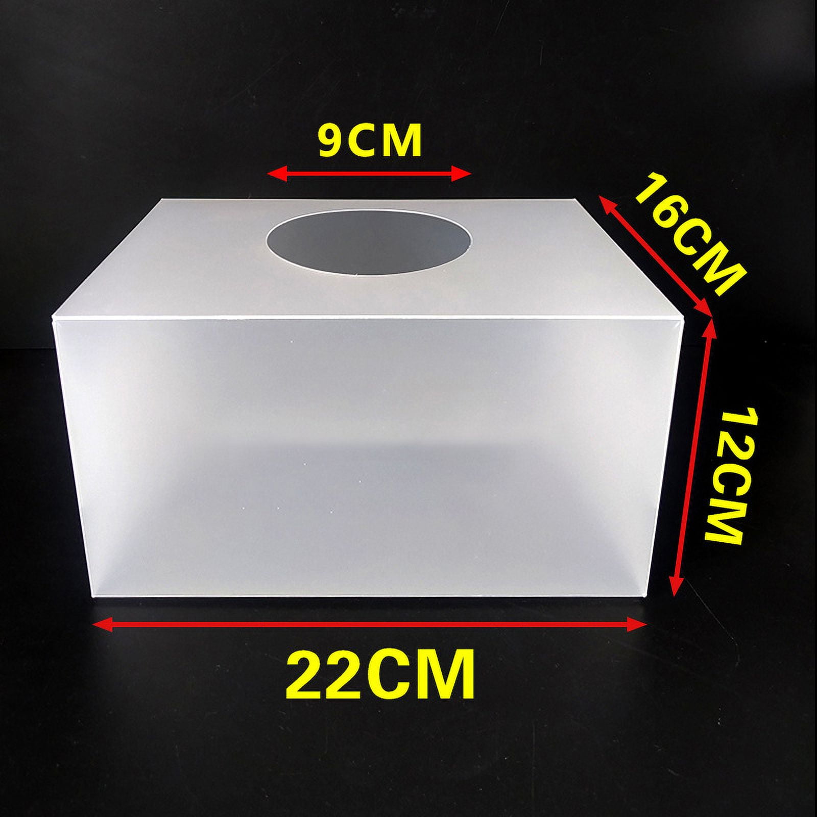 KAKOWELY Suggestion Box Square Raffle Ticket Organizer 1Pcs 8.7X6.3X5 ...