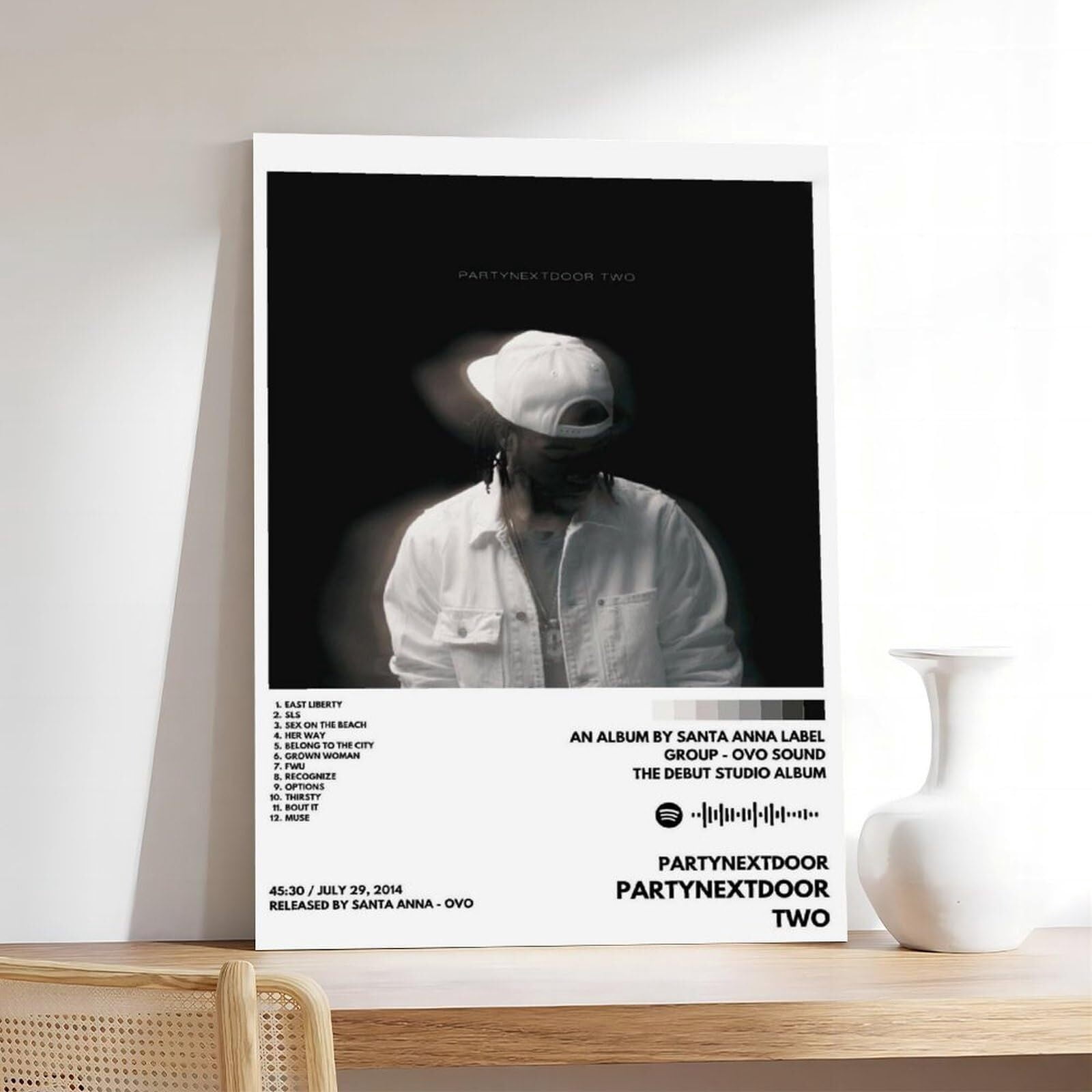 Party NextDoor Music Album Cover Posters for Room Canvas Wall Art ...