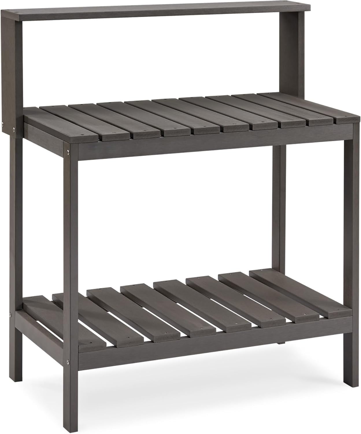 Party Outdoor Poly Lumber Potting Bench, Polystyrene Garden Table with ...