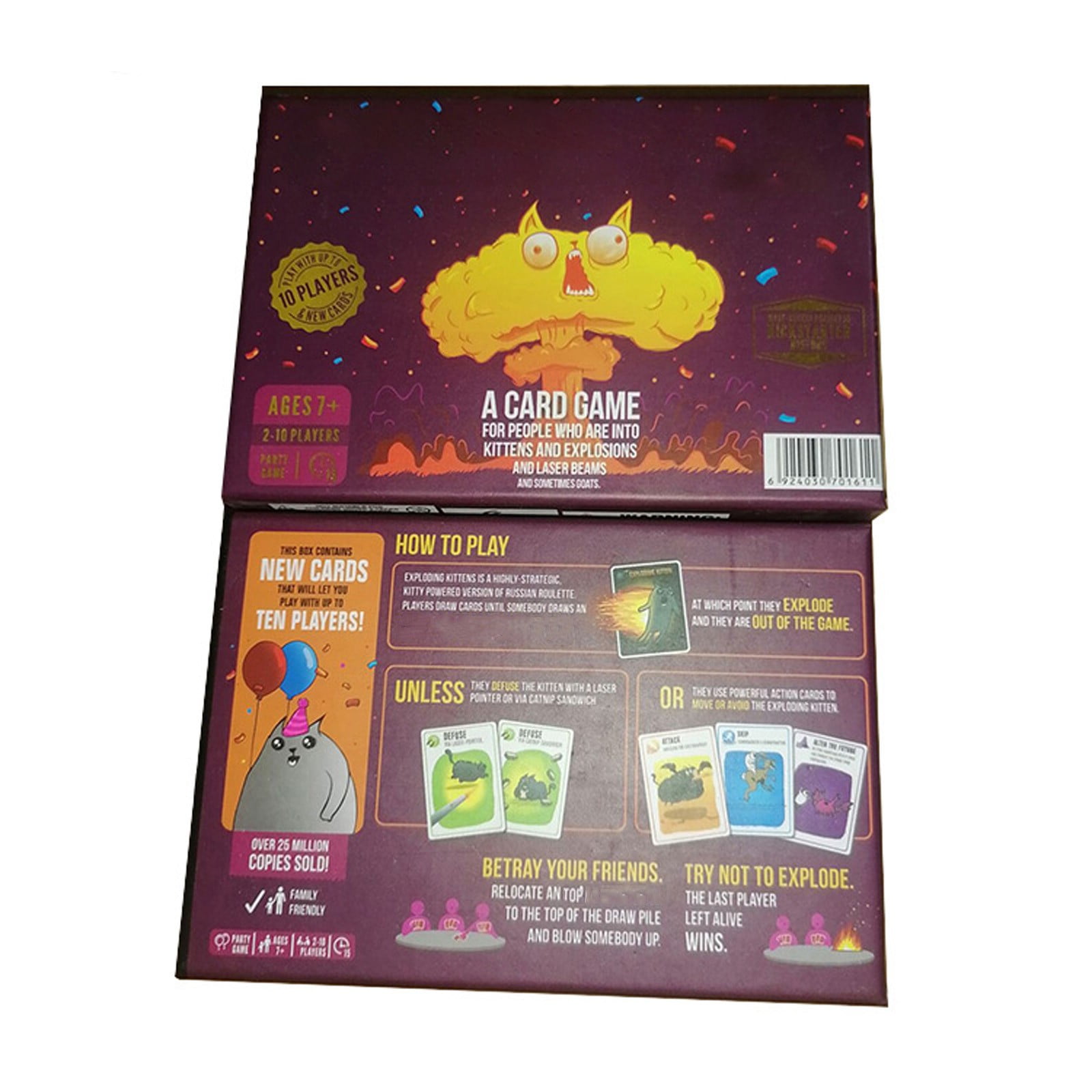 Party Pack Edition The Fast-Paced, Christmas Themed Card Game, Includes 120 Playing Cards, 2-10 ...