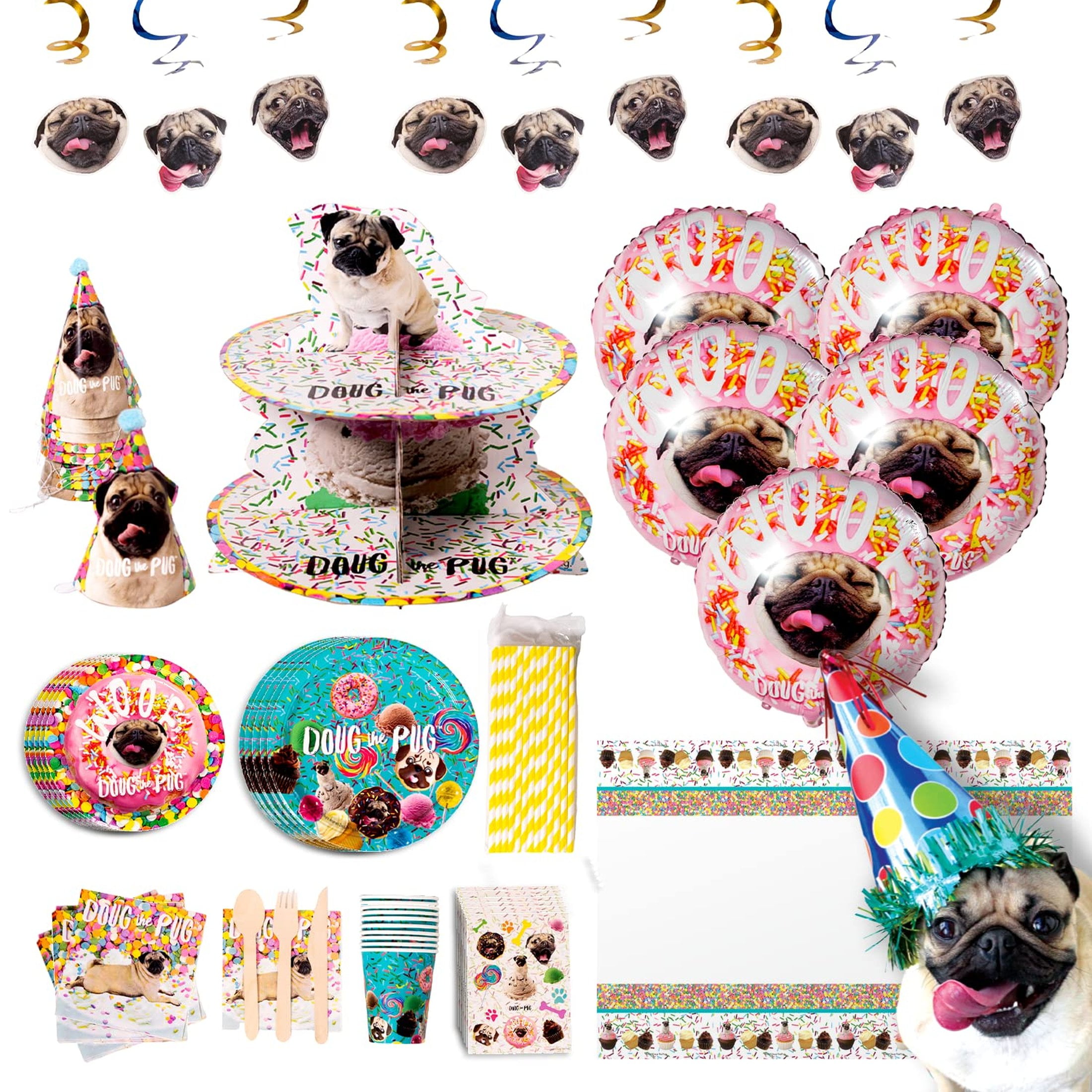Party Paws Ultimate Celebration Kit - 143-Piece Set for 10 Guests ...