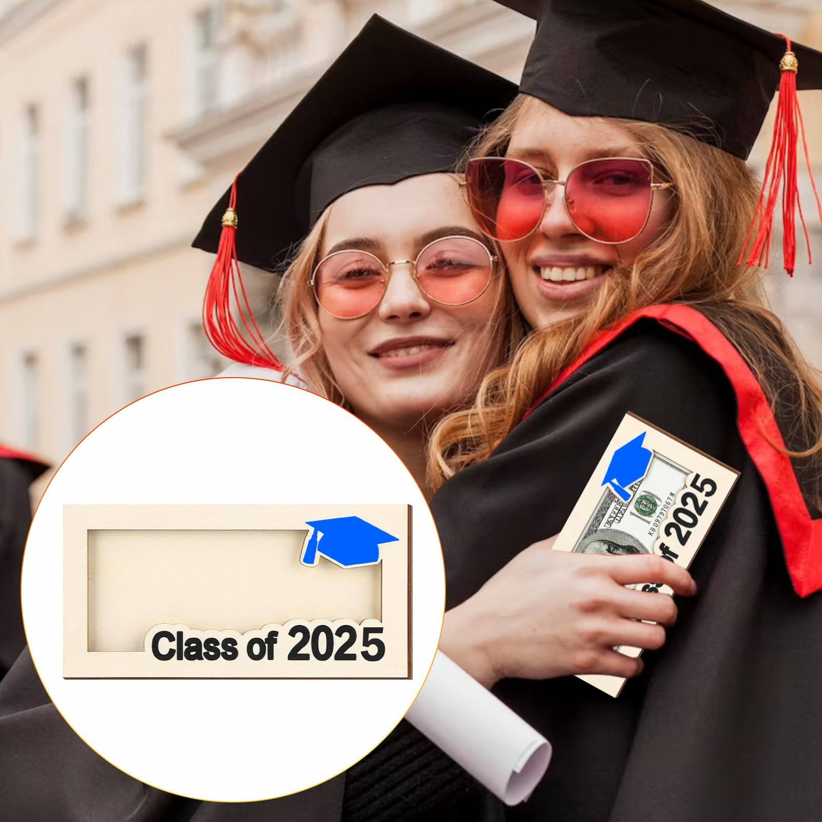 Party Photo Booth Props Graduation Class Of 2025 Holder Wooden ...