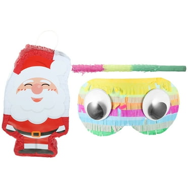 "JBee Ctrl Rainbow Donkey Pinata with Bat and Blindfold for Parties (14 ...