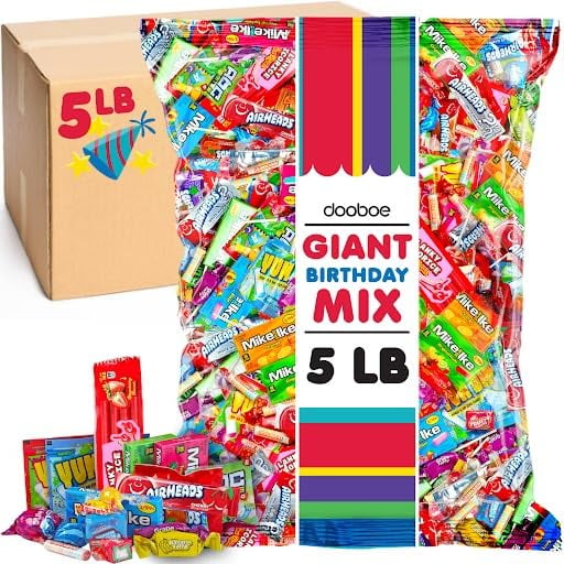 Party Pinata Candy Mix AKF18 - 5 Pounds - Big Bulk Parade Candies ...