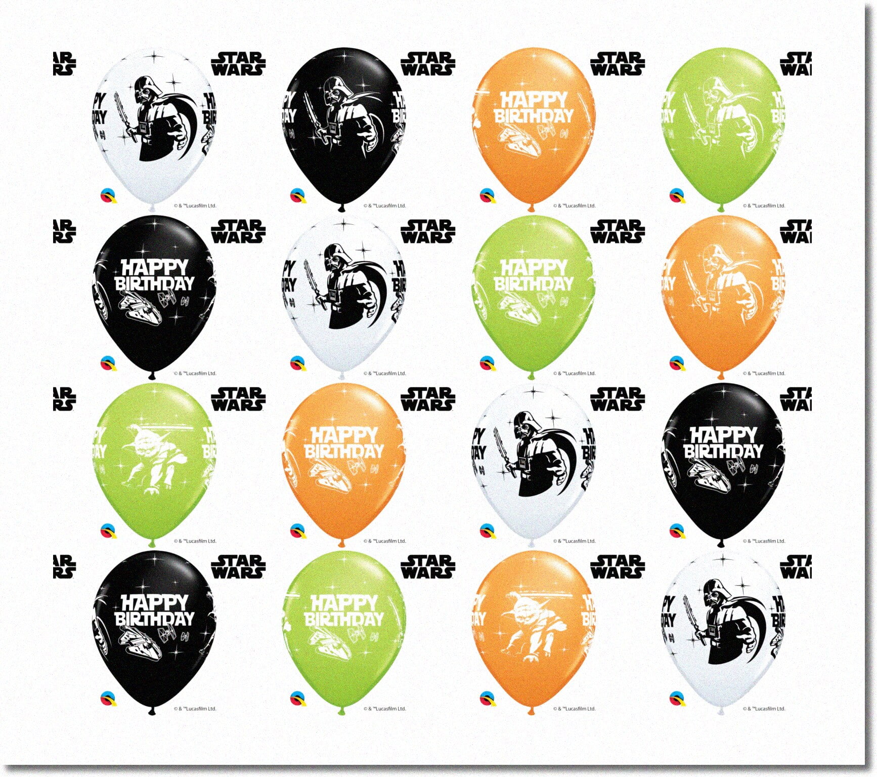 Party Pizzazz 11" Birthday Balloons - Celebrate in Style with 25 ...