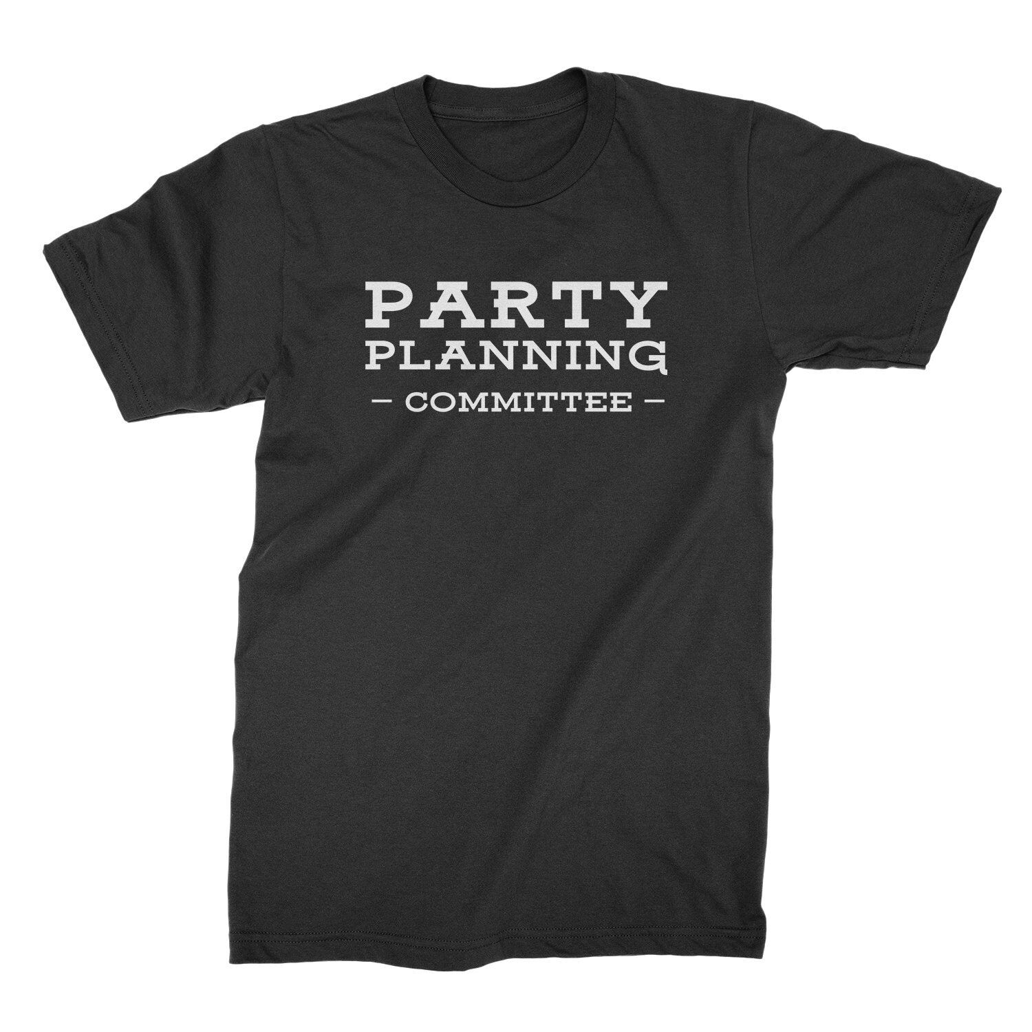 Party Planning Committee Shirt Funny Office Shirts - Walmart.com