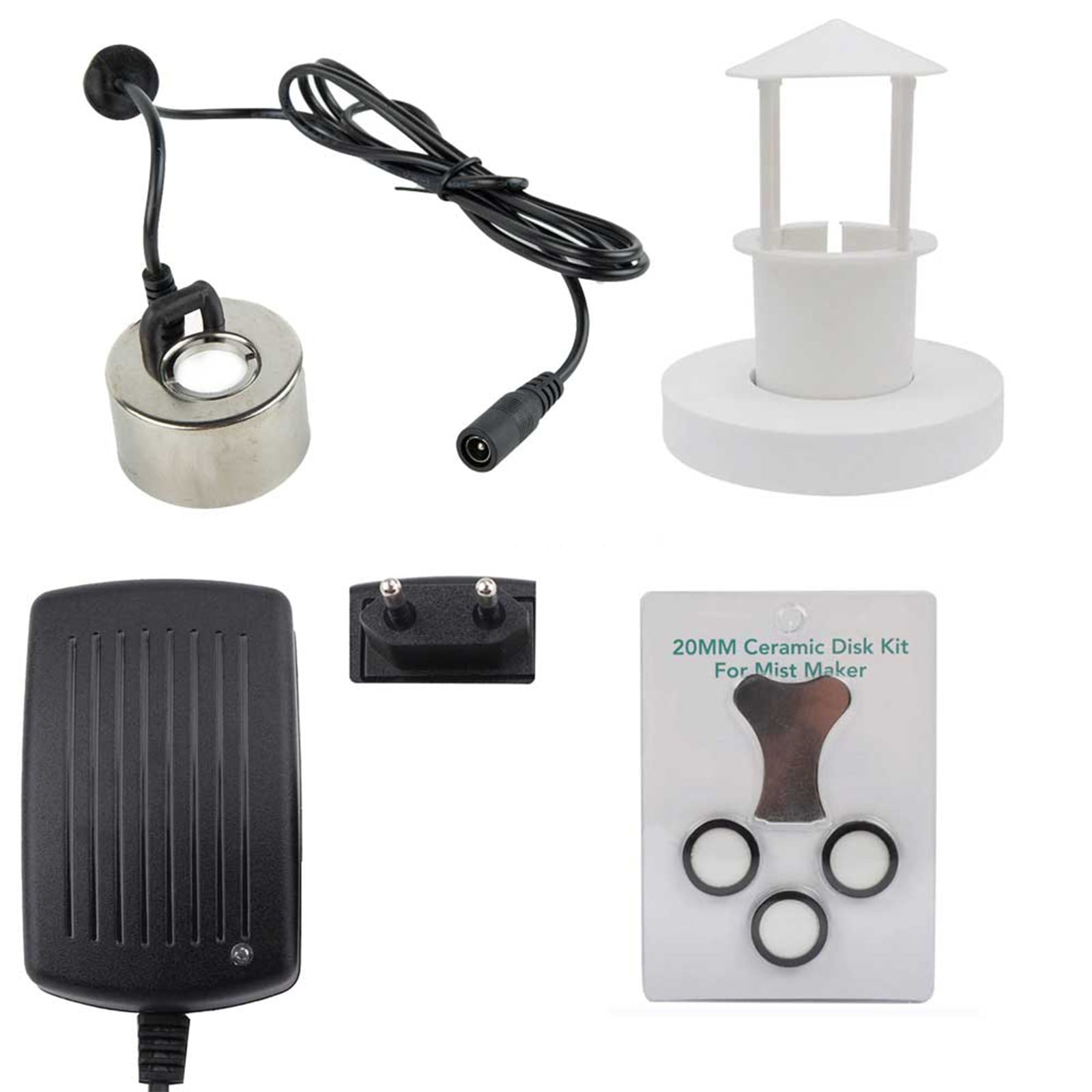 Party Pond Fogger Aluminum Mister with Splash Guard for Water Fountain ...