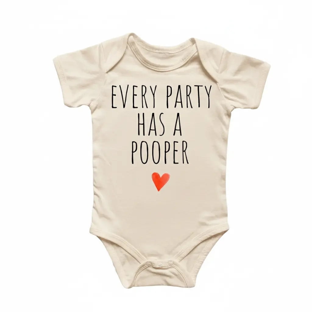Party Pooper Poop Newborn Baby Bodysuit - Walmart.com