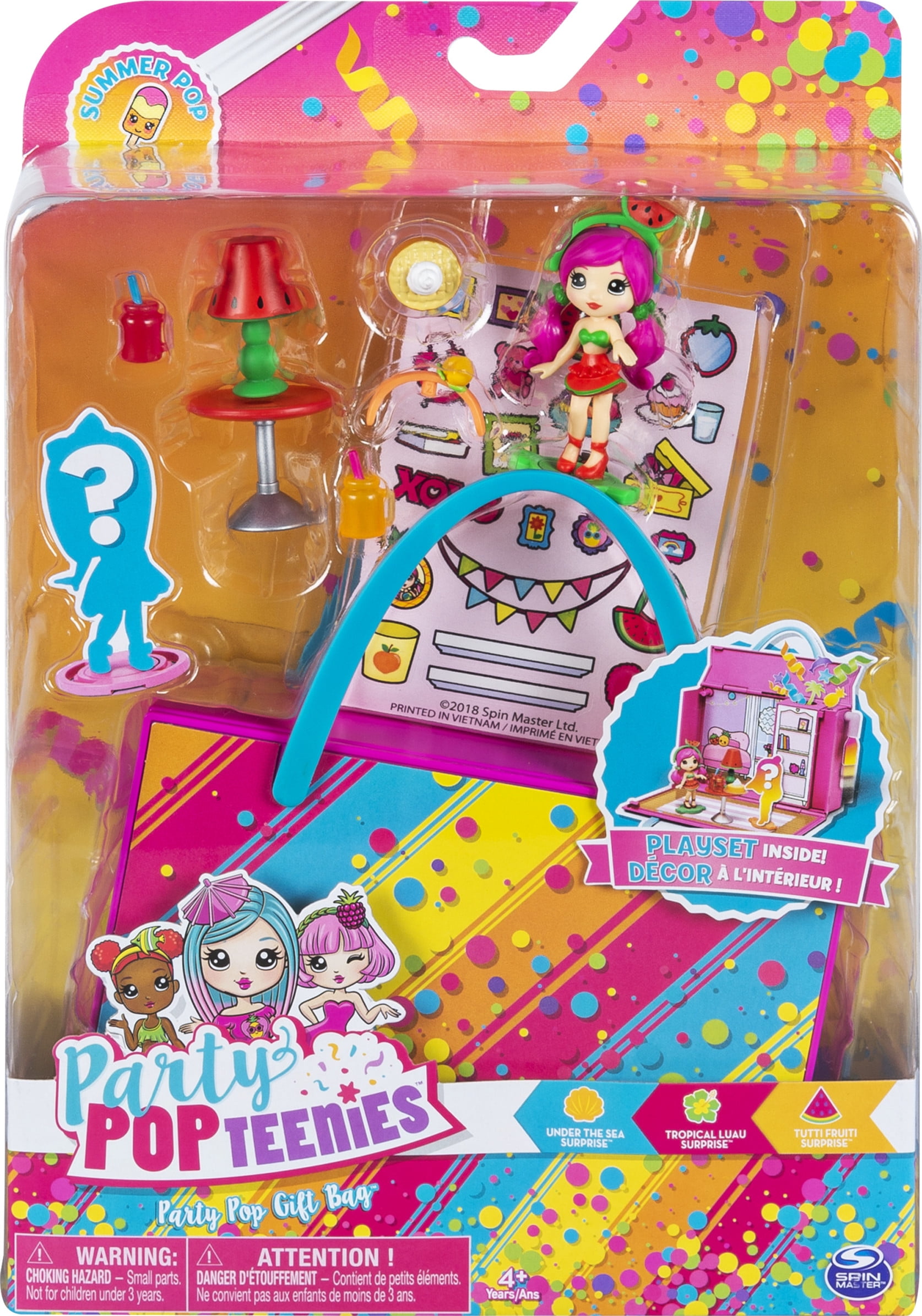 Party Popteenies Summer Pop Party, Tutti Fruiti Party Pop Gift Bag with ...