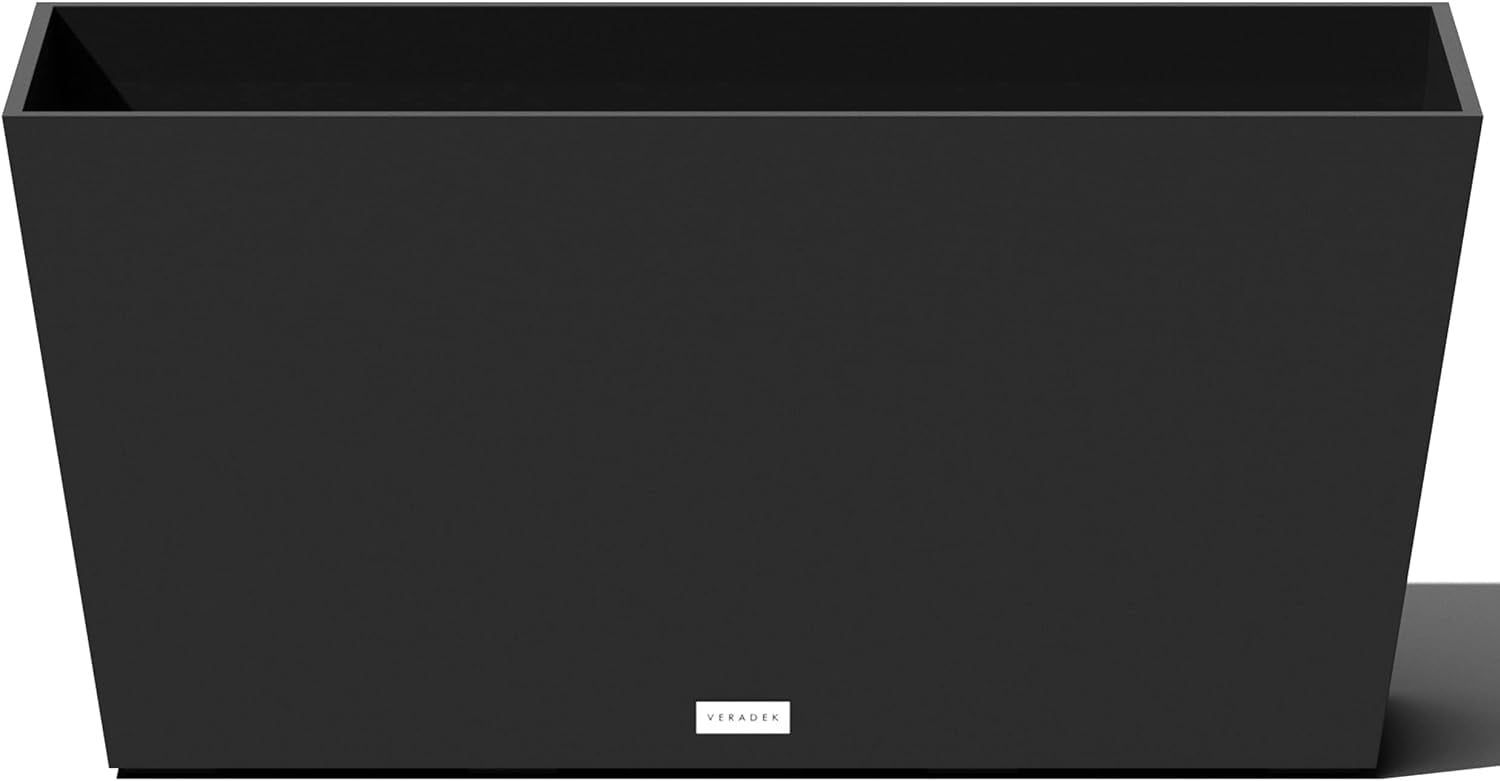 Party Pure Series Midori Trough Planter - Large Rectangular Planter for ...