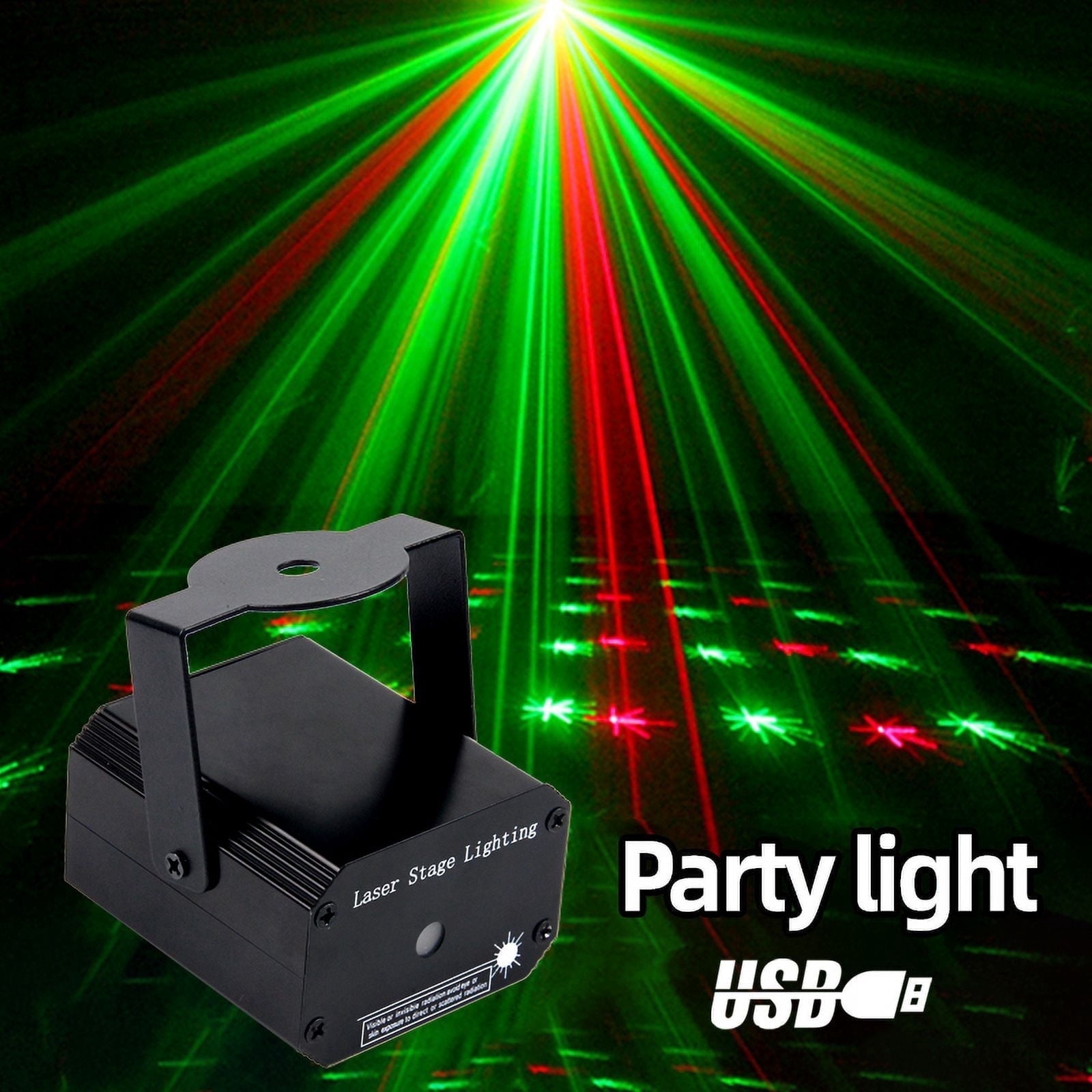 Party R&G LED Indoor Disco Projector Laser Lights with Remote Control ...