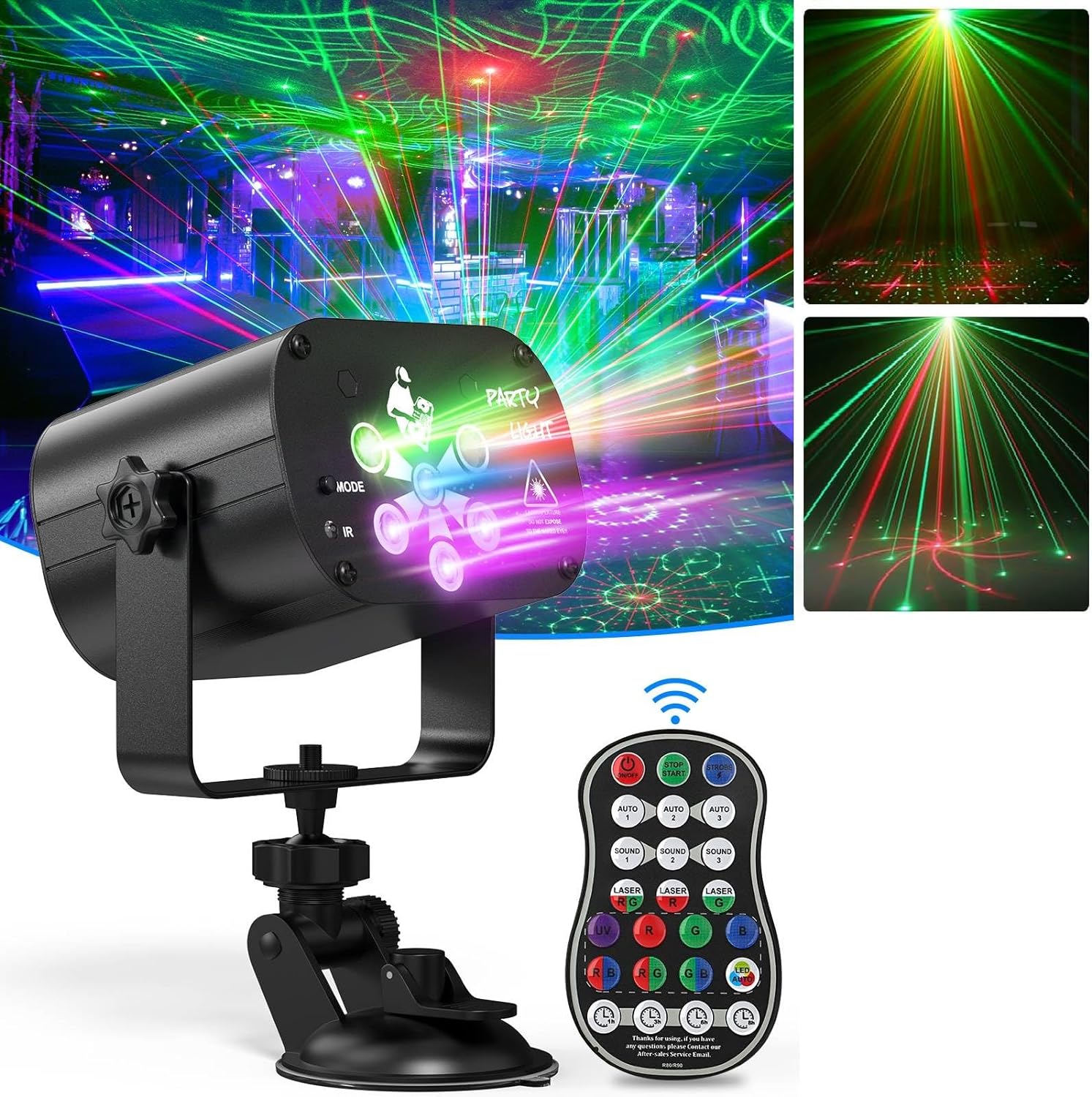 Gemmy Fire & Ice LED Lightshow Projector Halloween Decoration - 12 in ...