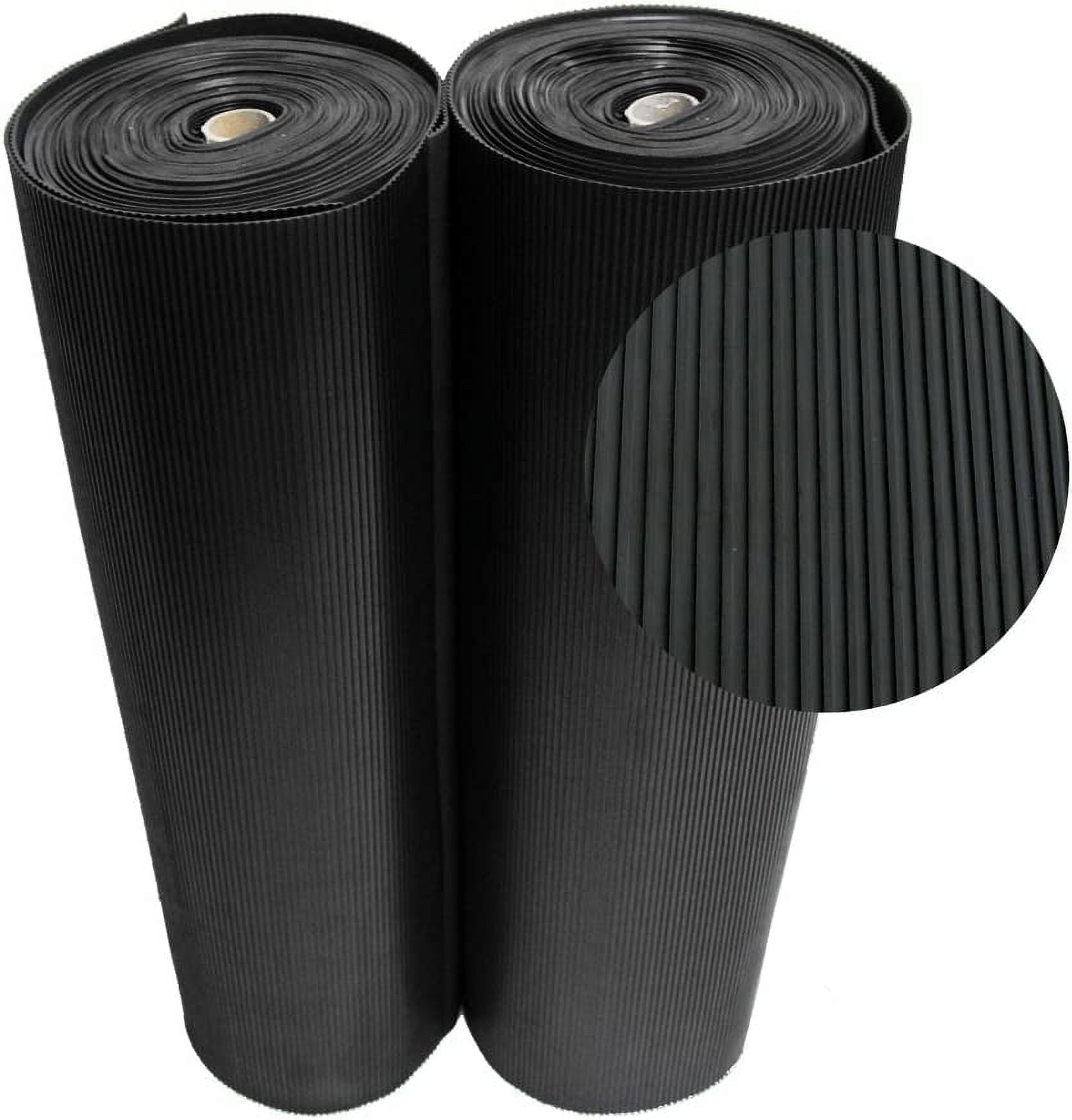 Party Ramp Cleat Non-Slip Outdoor Rubber Mats - 1/8" Thick x 3ft x 3ft ...