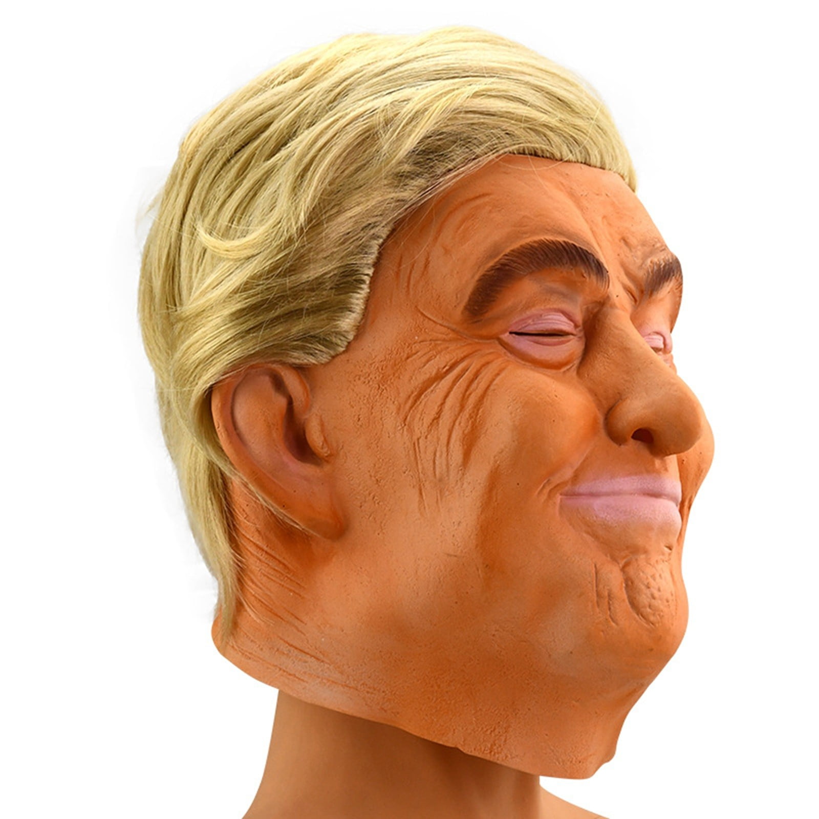 Party Real Person Spoof Candidate Latex Character Headdress Game Prop ...